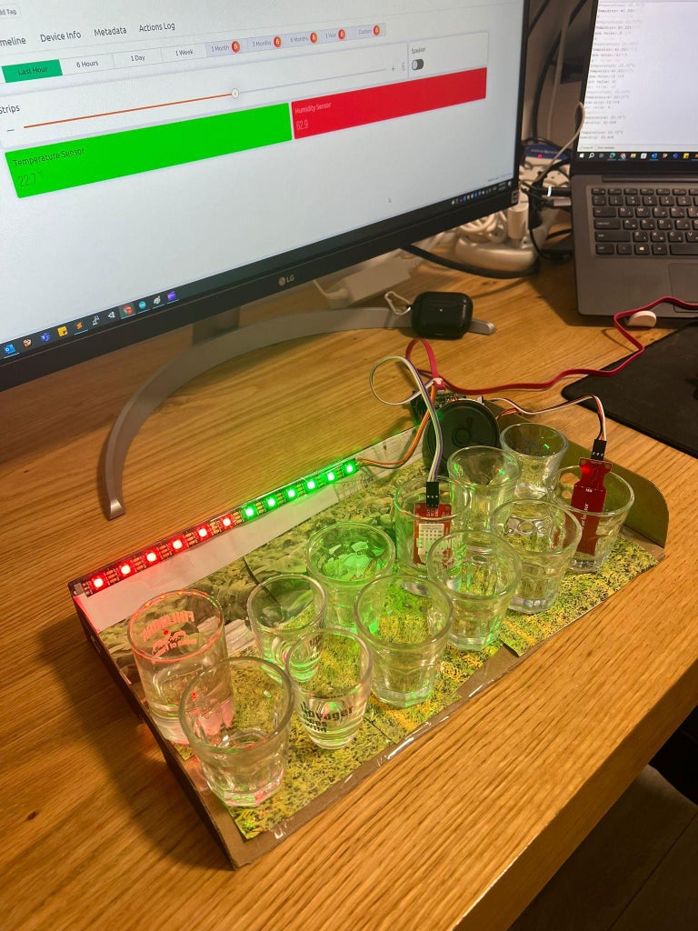 Arduino Smart Greenhouse Monitoring 6 Steps Instructables