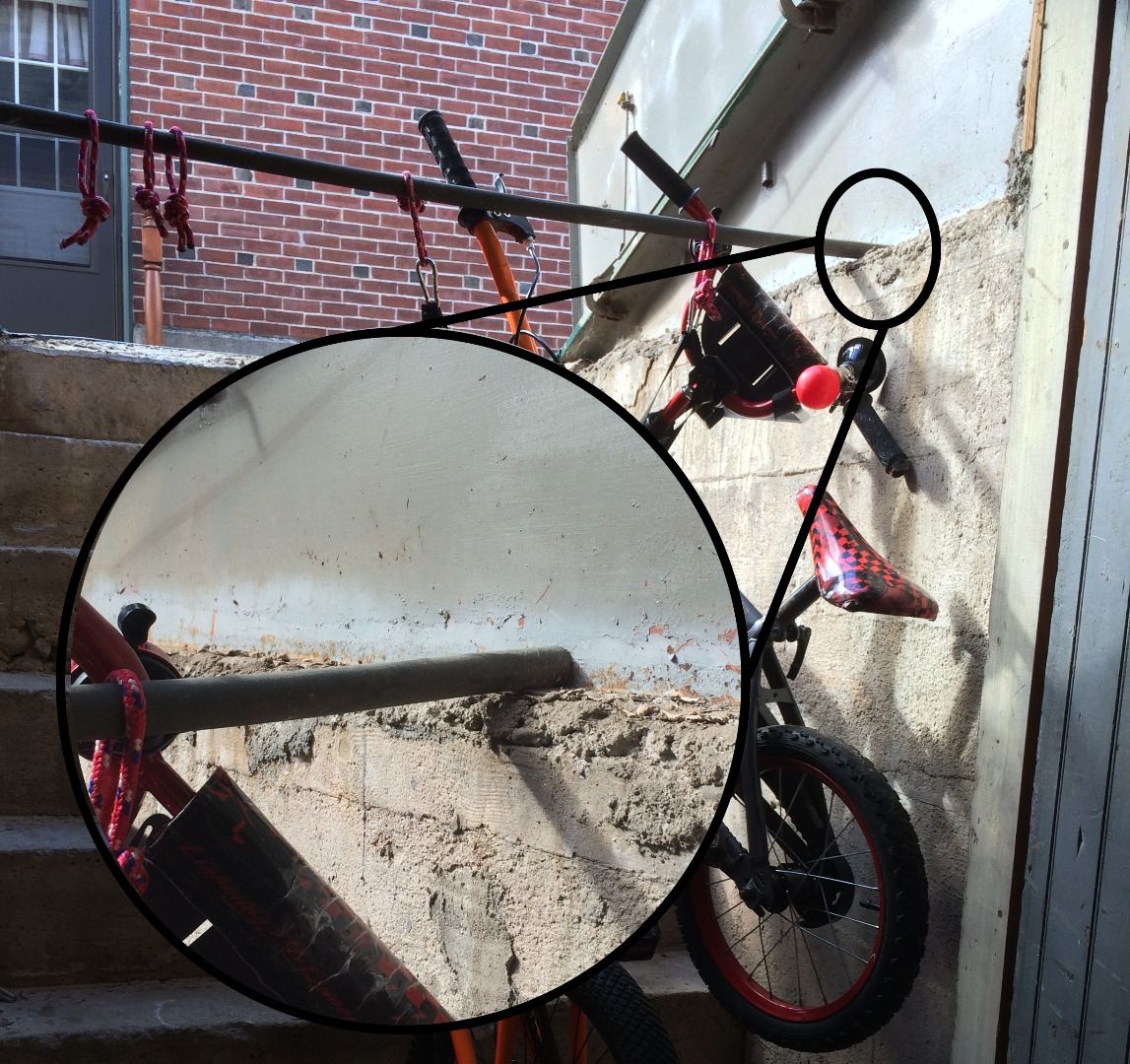 Bulkhead Bike Storage Rack : 4 Steps - Instructables