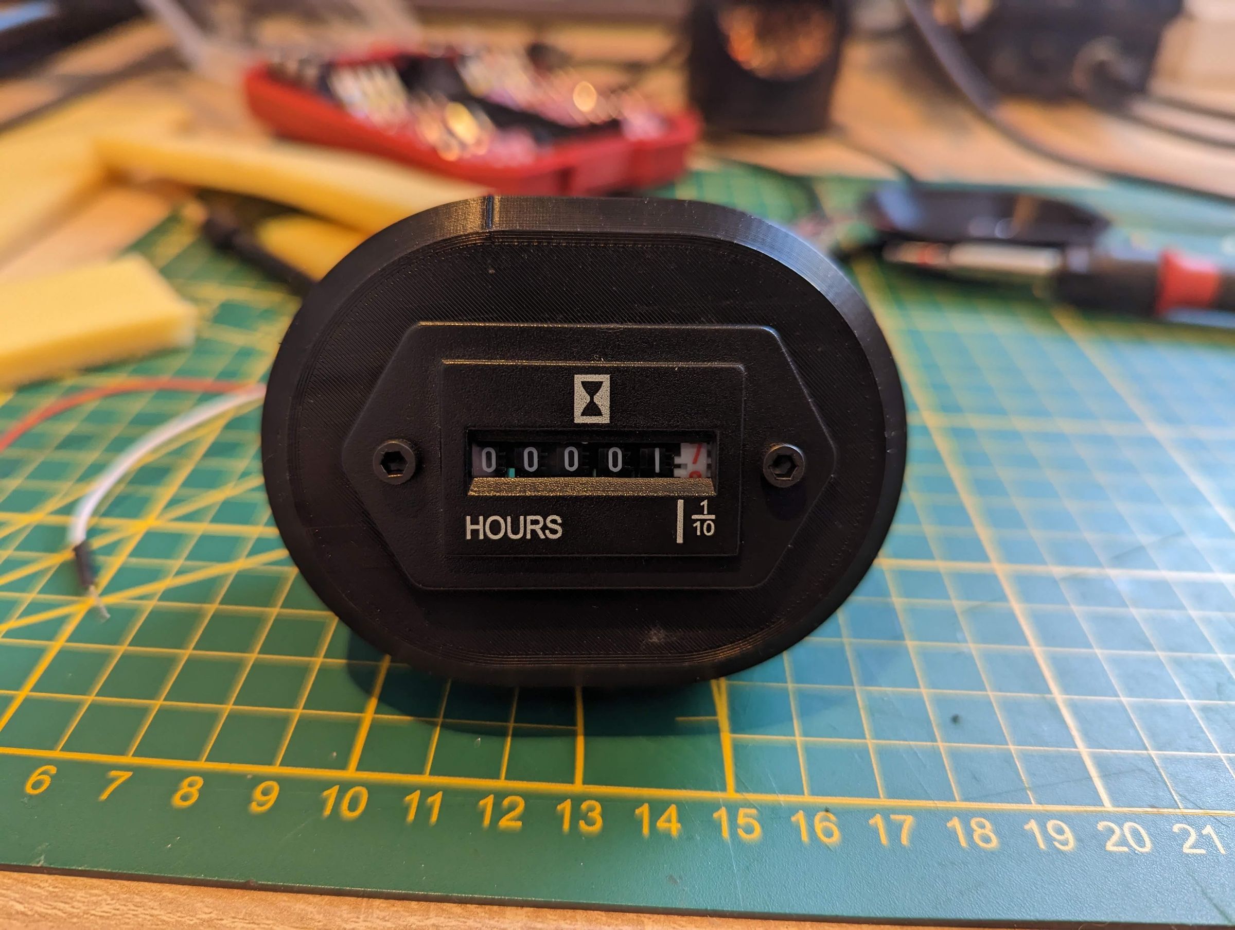 Custom Job Hour Meter Display : 6 Steps (with Pictures) - Instructables