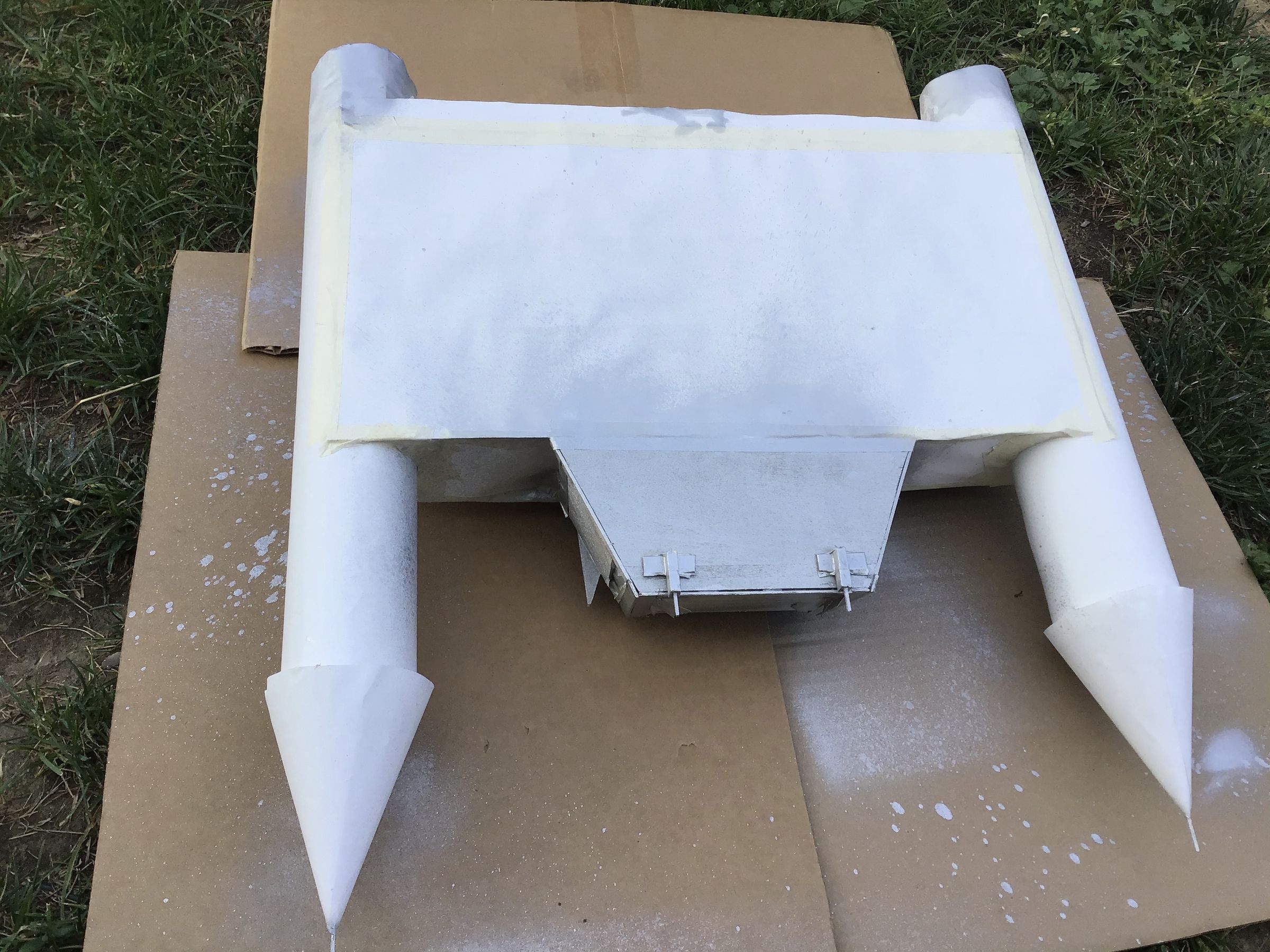 Paper and Tin Foil Space Ship : 4 Steps - Instructables