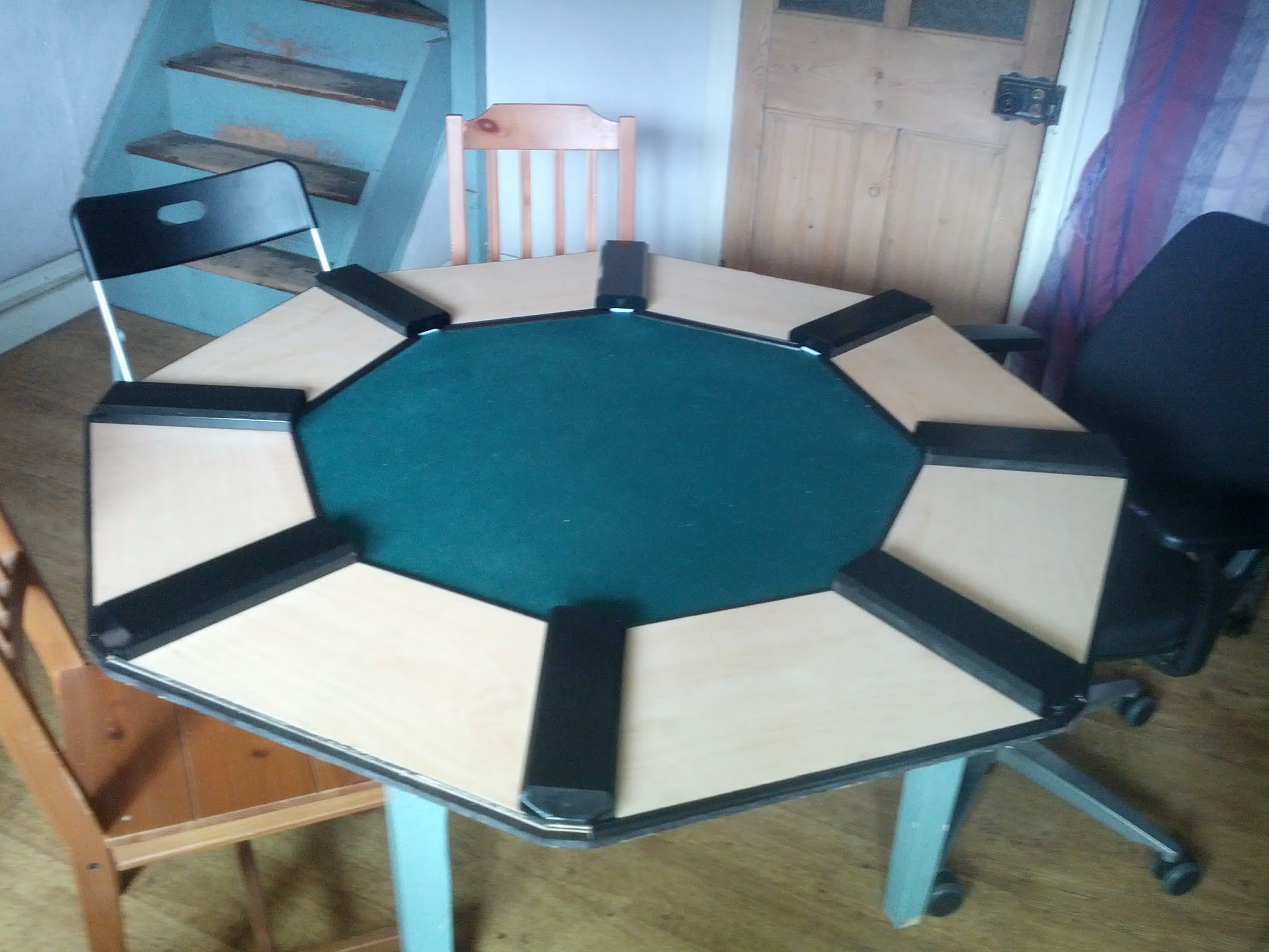 Easy 8 Seat Poker Table Top With Lighting : 9 Steps (with Pictures ...