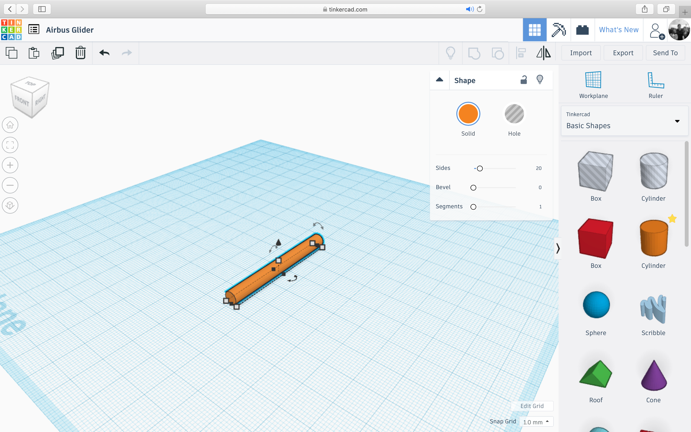 Design and Build a Glider Using Tinkercad : 7 Steps (with Pictures) - Instructables