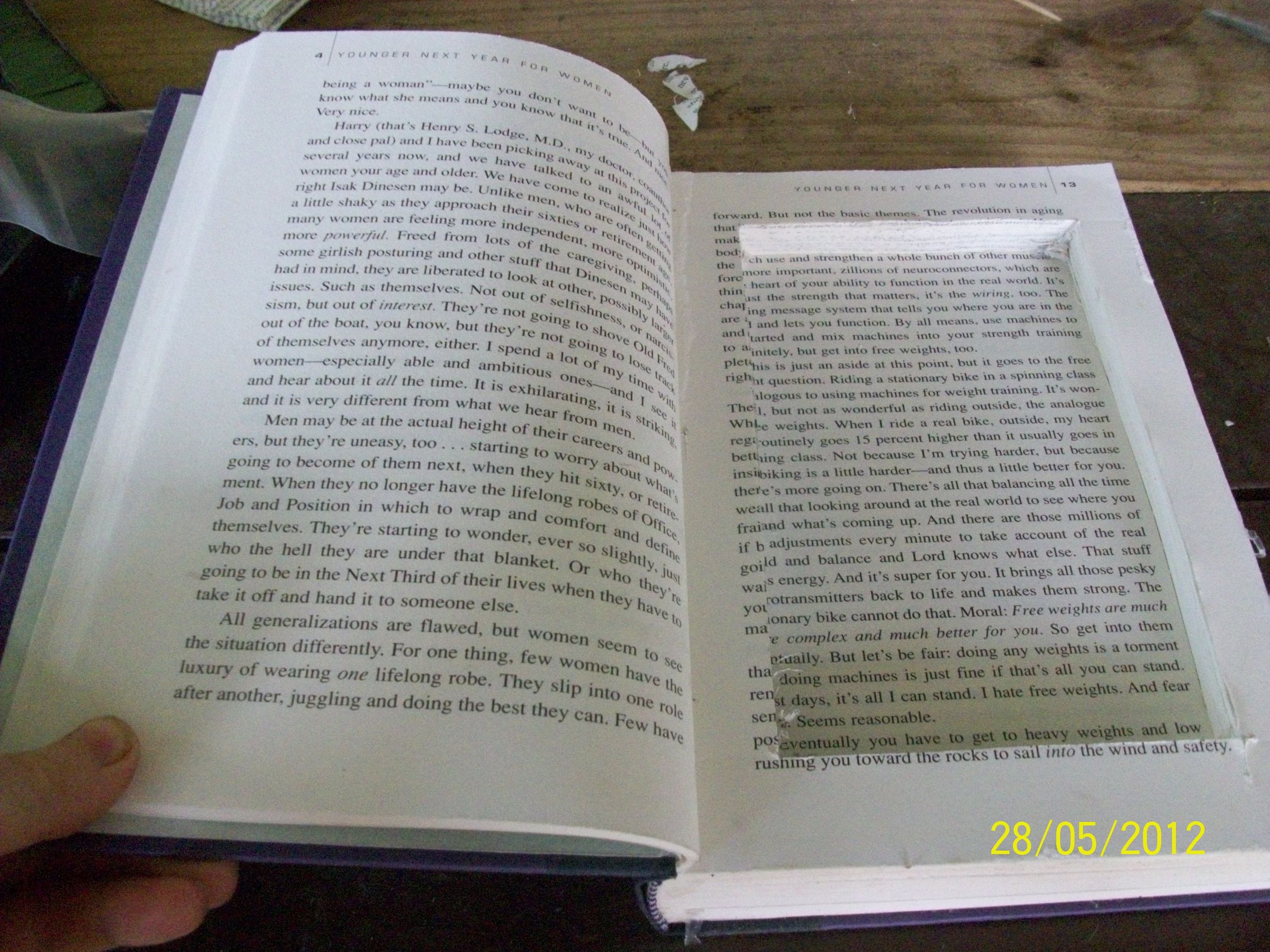 Secret Book Hole : 5 Steps (with Pictures) - Instructables