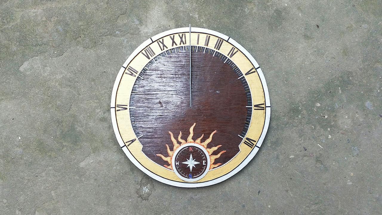 Ancient SUNDIAL Clock : 16 Steps (with Pictures) - Instructables