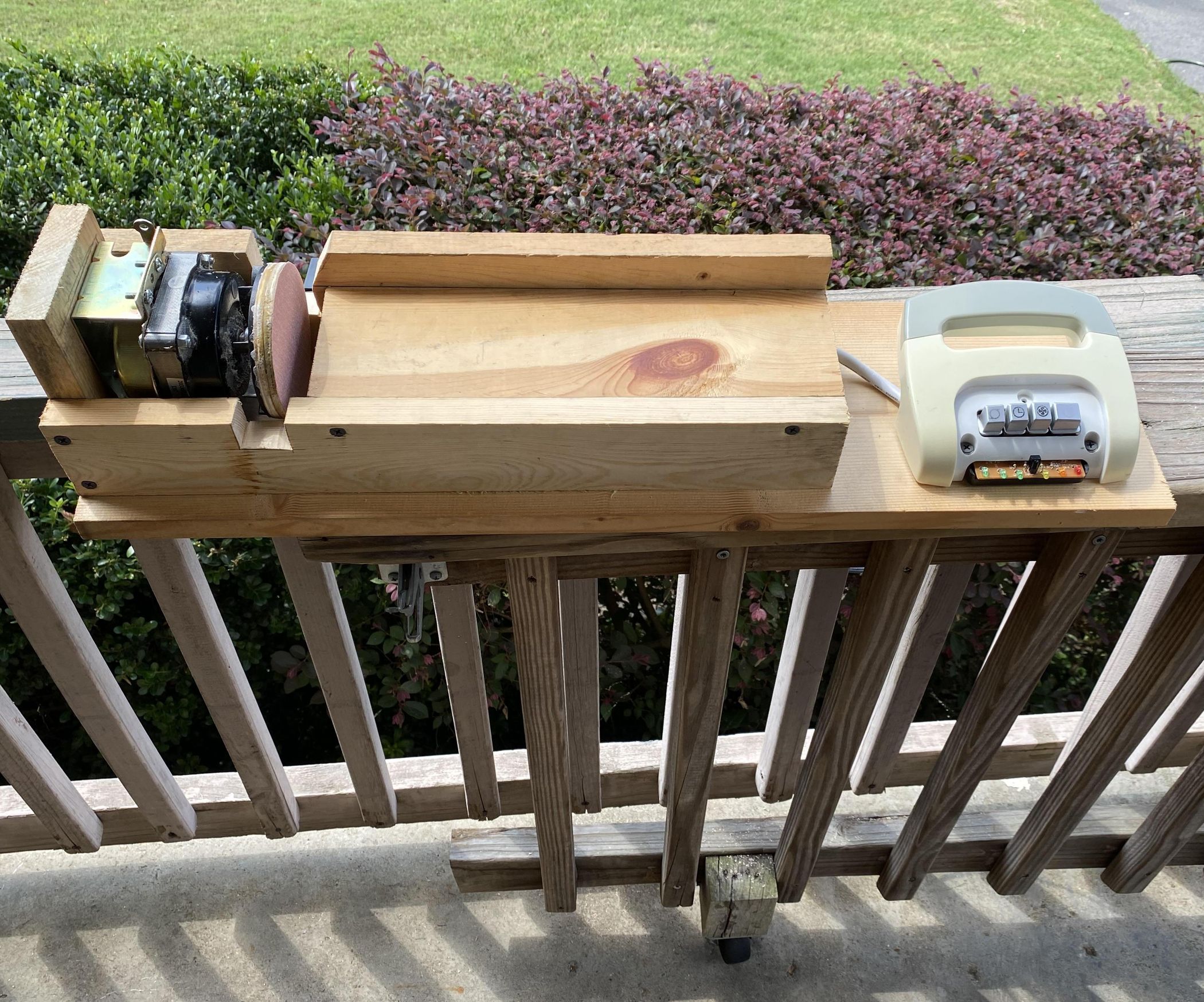 Disc Sander From Old Tower Fan - DIY Power Tool-Updated : 8 Steps (with ...
