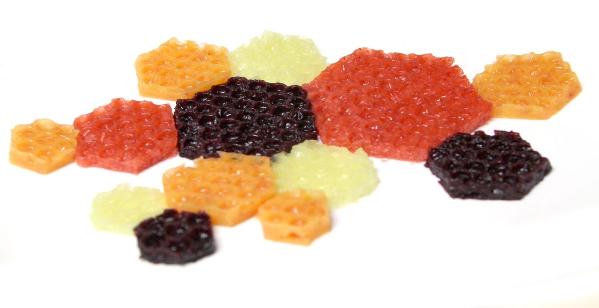 Honeycomb Fruit Gel & Yogurt Spheres : 4 Steps (with Pictures ...