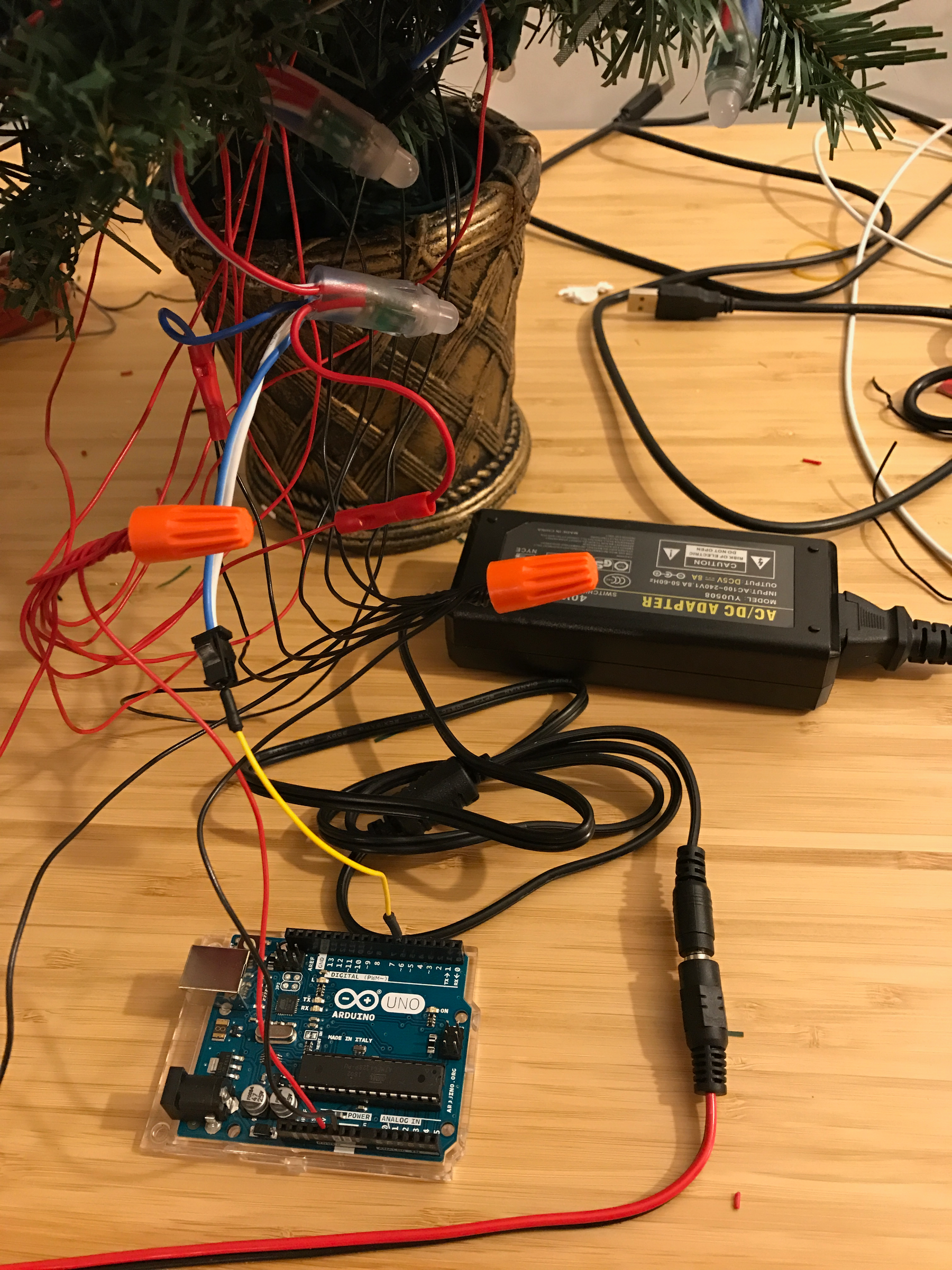 Arduino Controlled Message in a Christmas Tree : 13 Steps (with ...