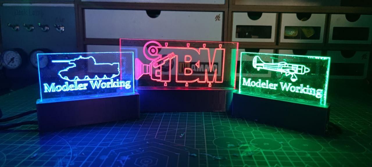 Parametric Illuminated Sign / Rotulo Luminoso Parametrico : 5 Steps ...