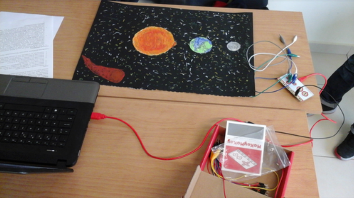 Sun, Earth and Moon: a Journey in the Solar System With Makey Makey : 8 ...