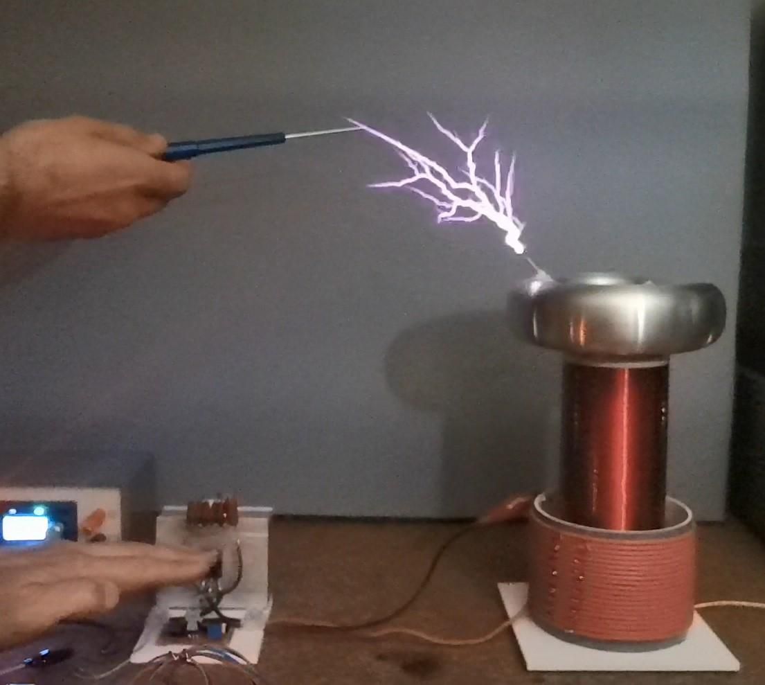 Single Mosfet - Class E - Solid State Tesla Coil : 6 Steps - Instructables