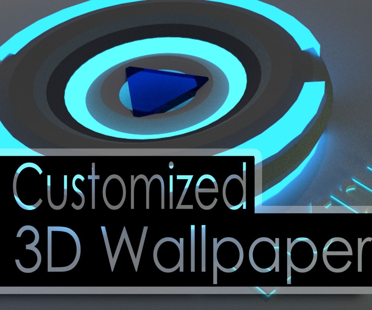 Make a 3D Customized Wallpaper Using Free Software : 8 Steps ...
