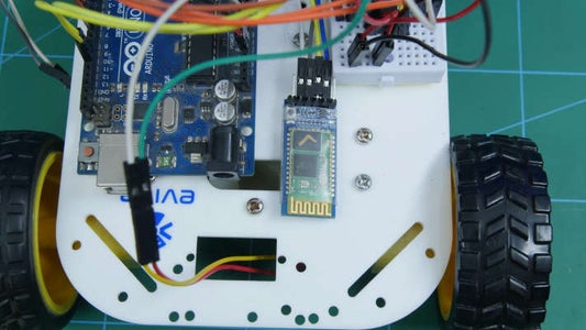 4 Wheel Robot Made With Arduino Controlled Using Dabble 9 Steps With Pictures Instructables 4830