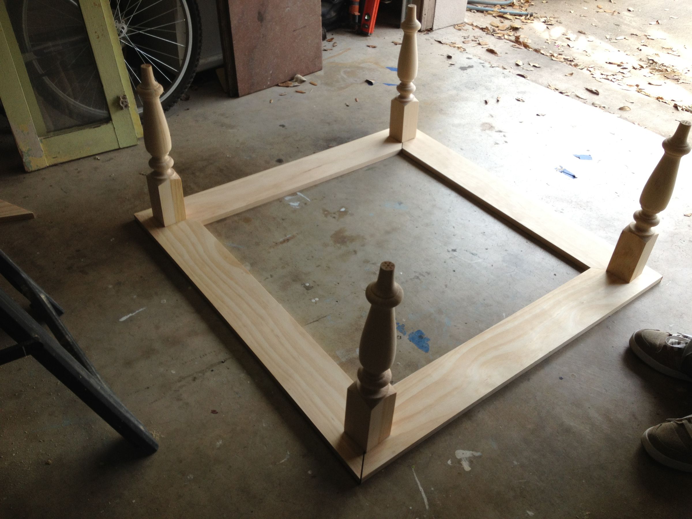 How to Build Glass Top Shadow Box Coffee Table : 5 Steps (with Pictures ...