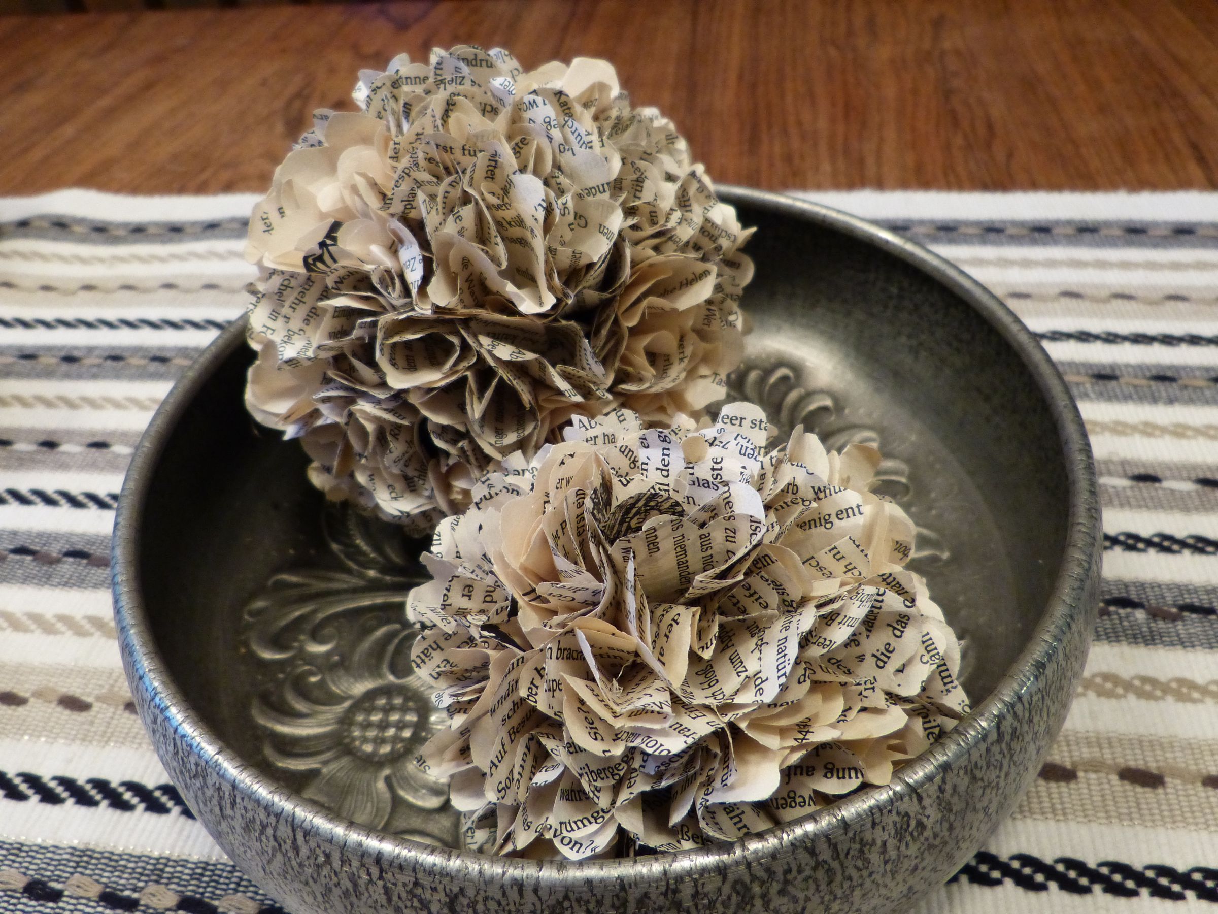 Book Page Balls : 6 Steps (with Pictures) - Instructables