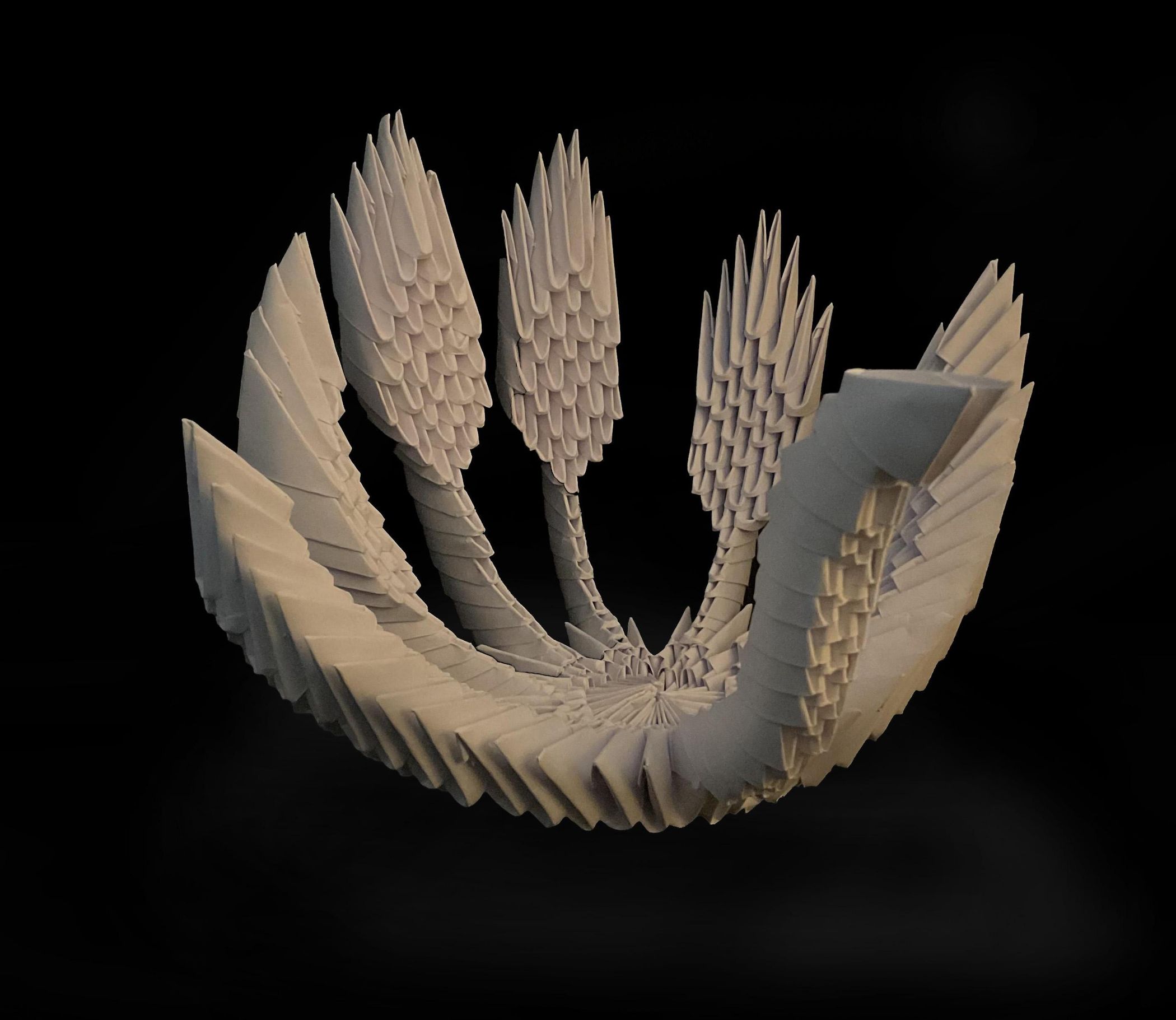 My First Instructable! 3D Origami Swan : 5 Steps (with Pictures ...