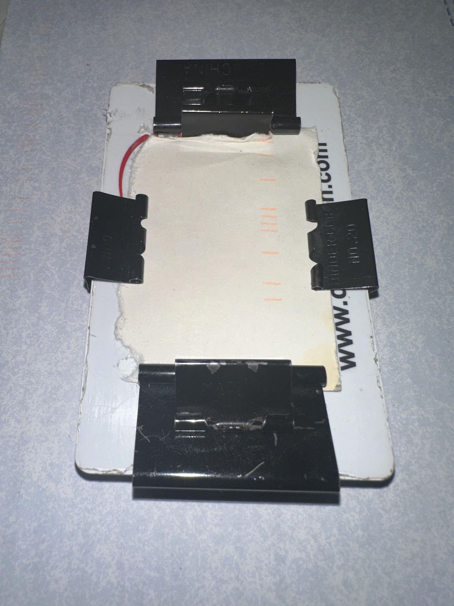 Adjusting Binder Clip and Base Stand for Small Smartphones or Small ...