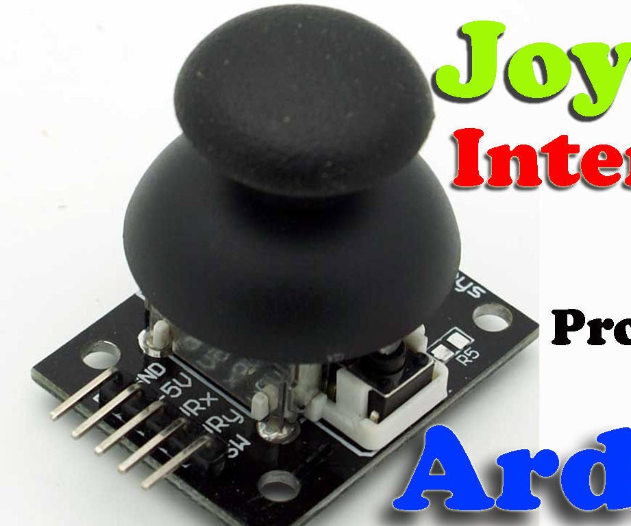 2 Axis Joystick Arduino Project Joystick Button Potentiometer 3
