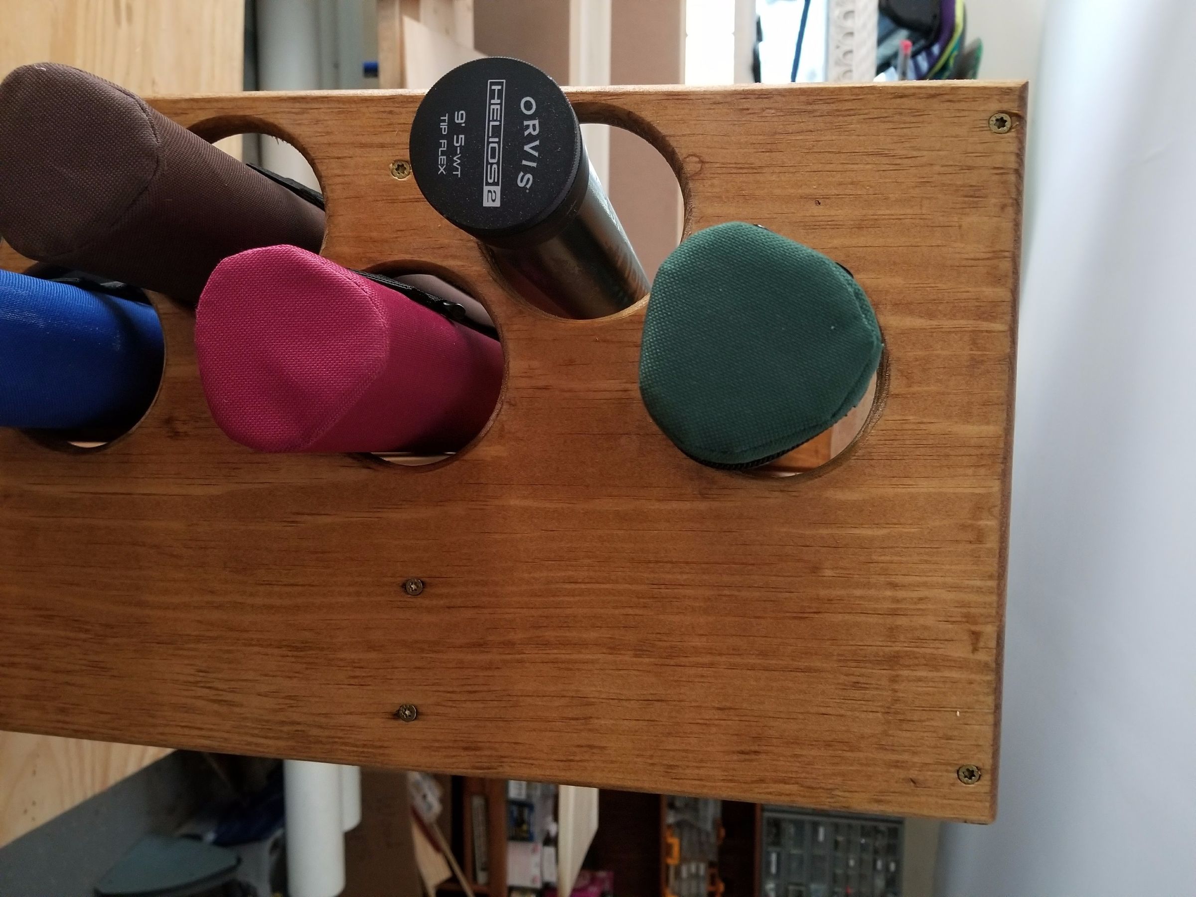Fly Rod and Reel Storage Shelf : 9 Steps (with Pictures) - Instructables