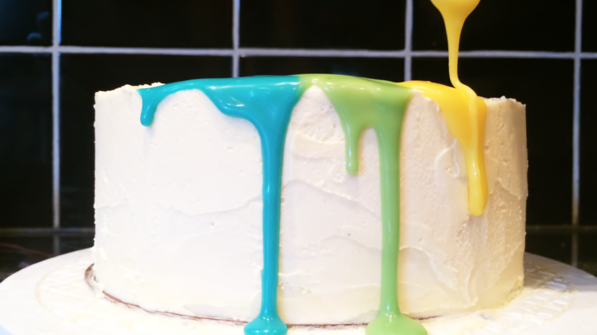 Melted Rainbow Paint Drip Cake : 4 Steps (with Pictures) - Instructables