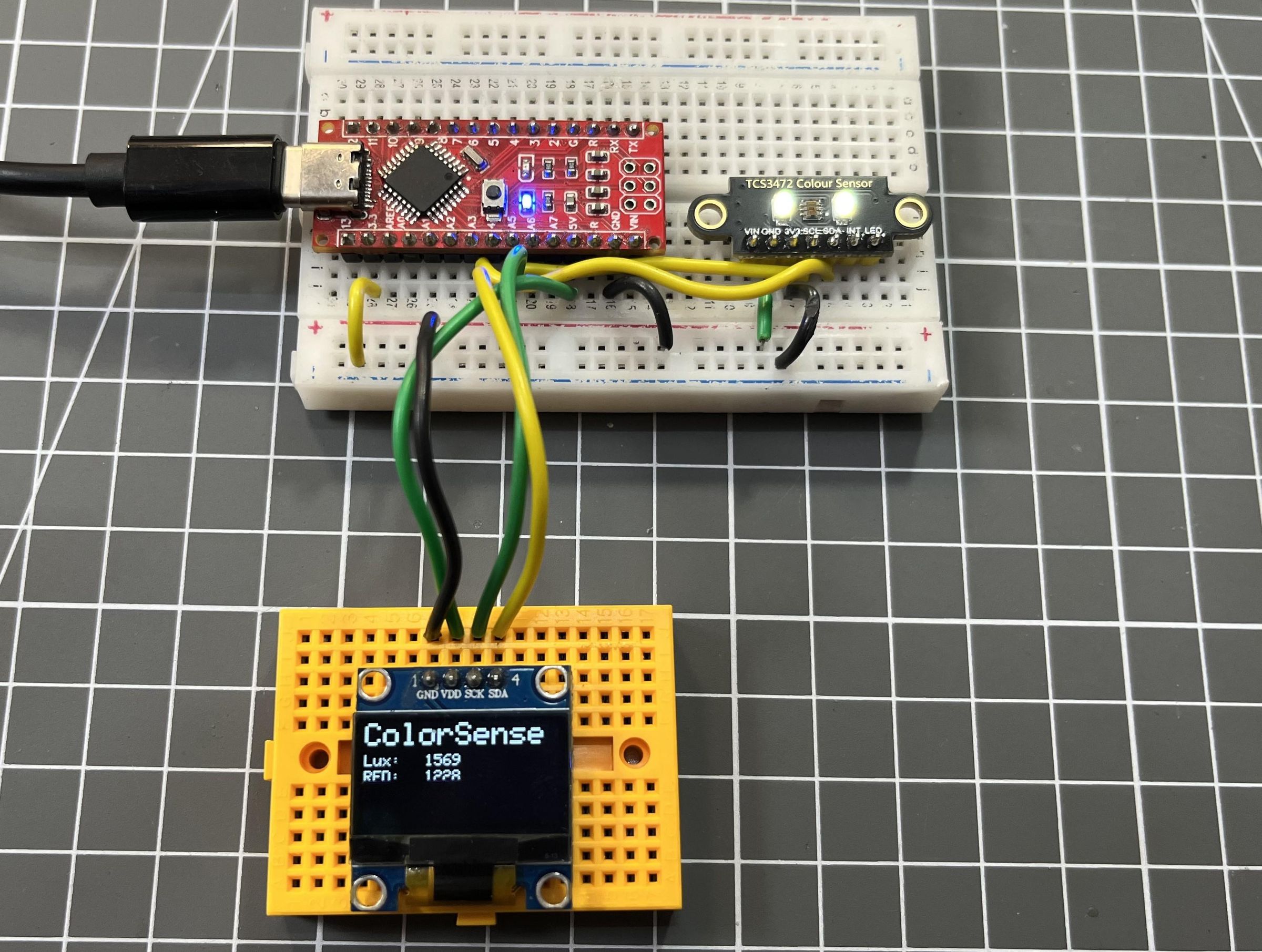 TCS3472 Color Sensor and Lux Measurement : 10 Steps - Instructables