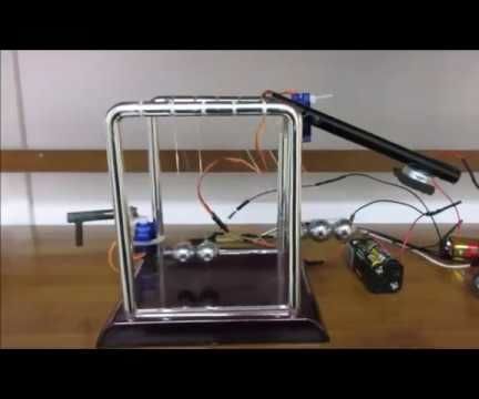 Automated Newton's Cradle : 3 Steps (with Pictures) - Instructables
