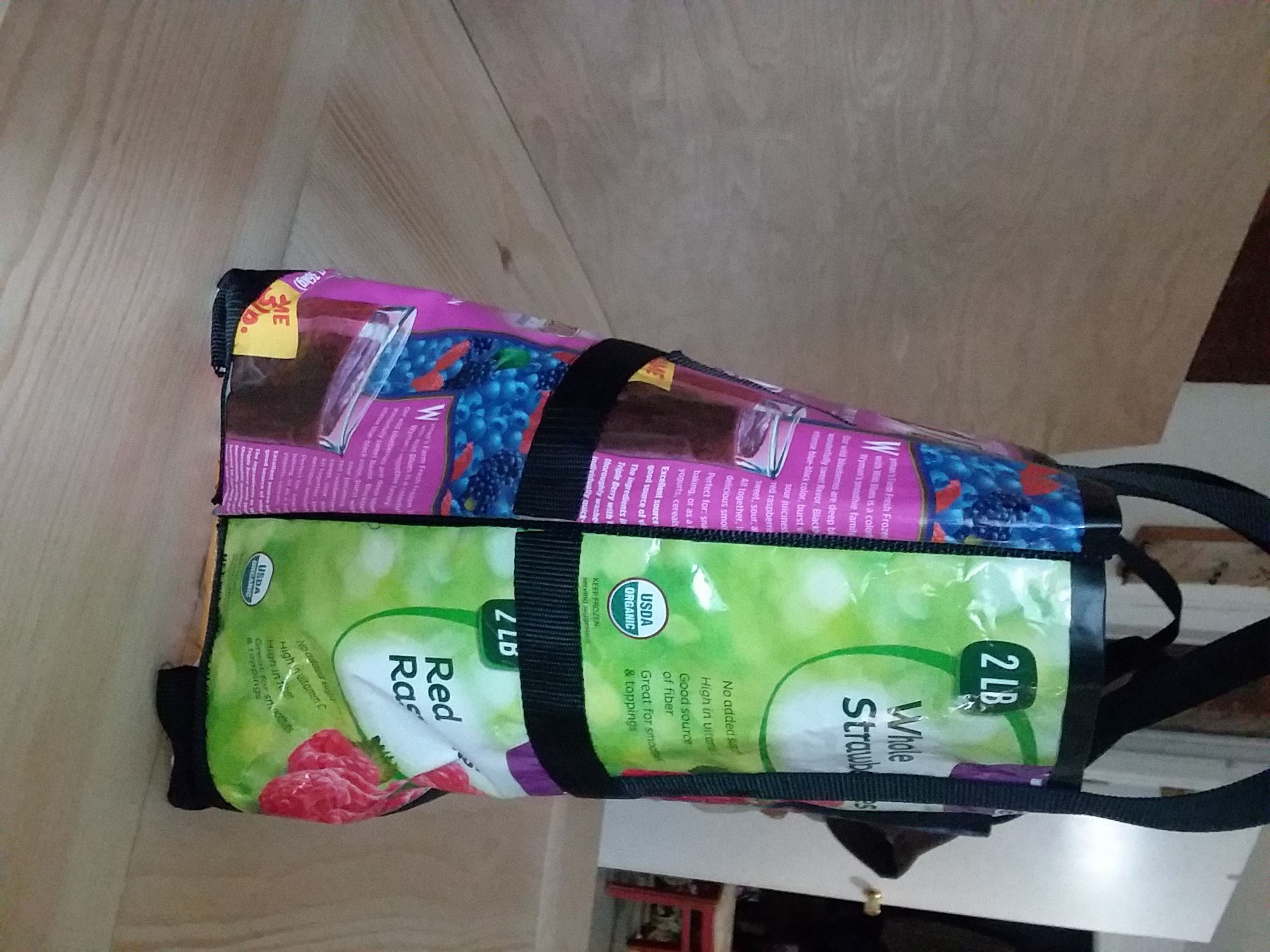 Upcycled Food Packaging Tote Bag : 11 Steps (with Pictures) - Instructables