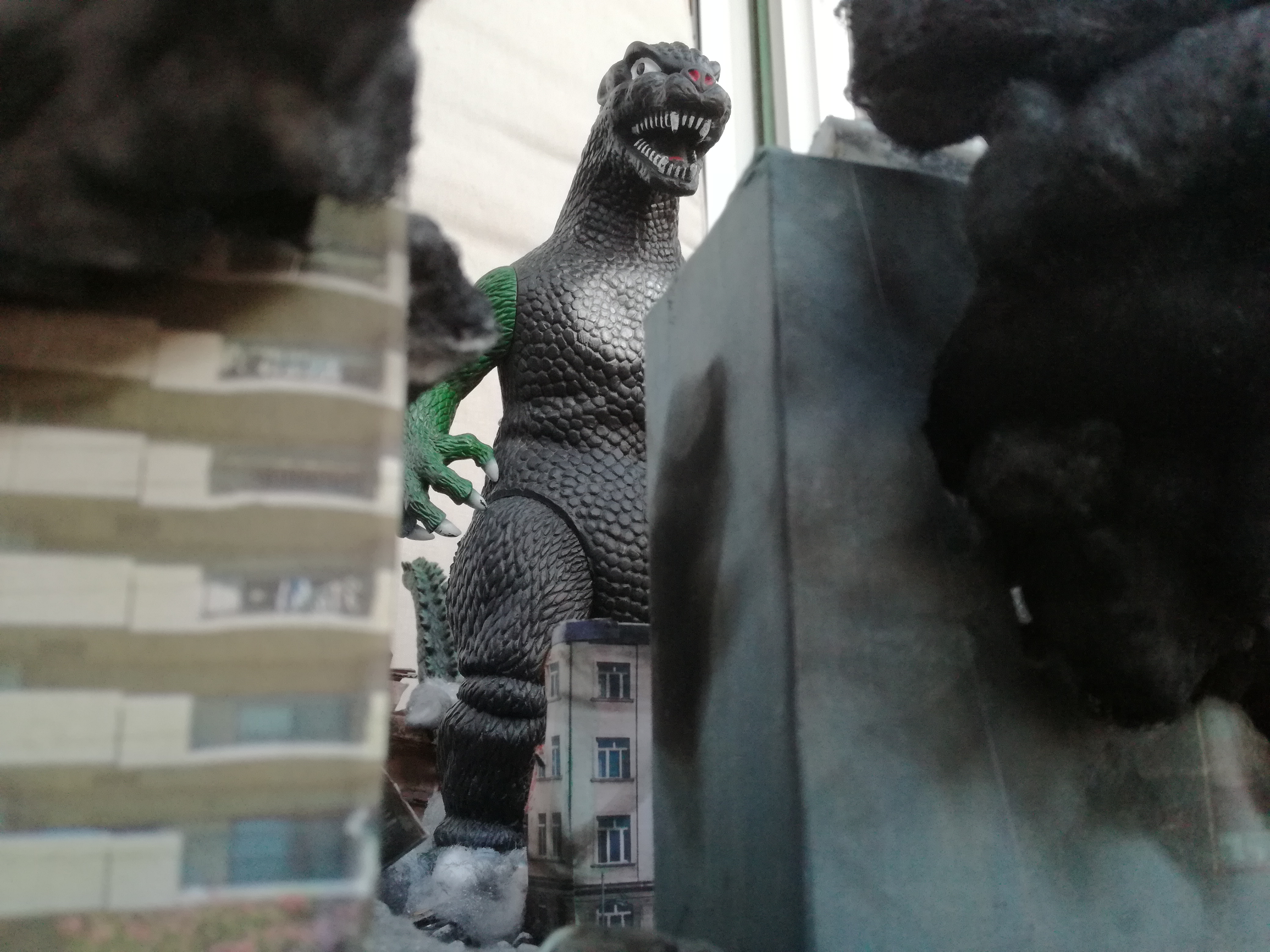 Cardboard Godzilla Diorama and Google Street View : 4 Steps - Instructables