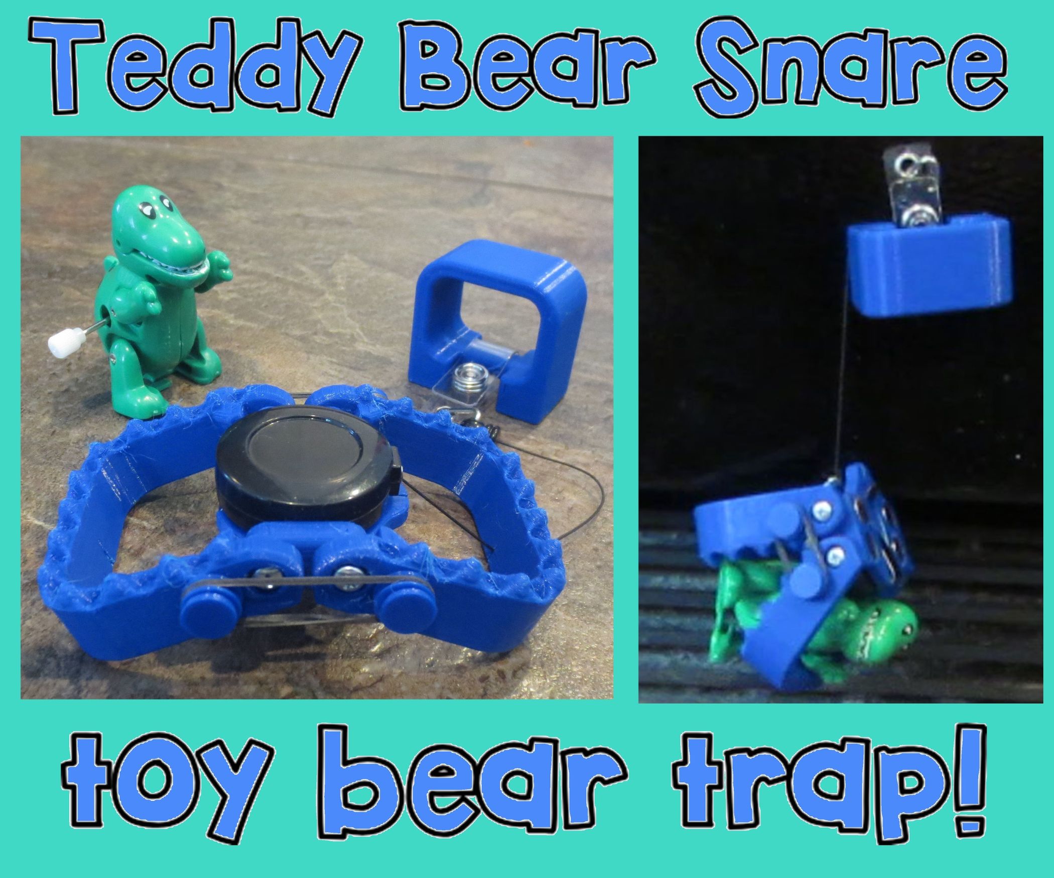 "Teddy Bear Snare" Toy Bear Trap : 6 Steps (with Pictures) - Instructables