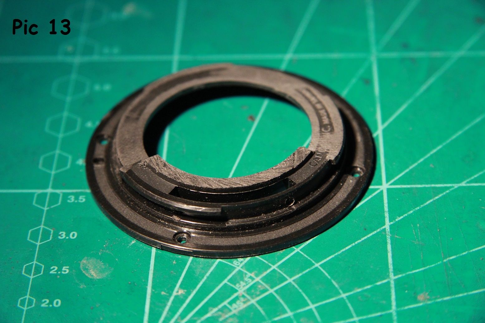 Canon EF-S 18-55mm. to EF Mount - UPDATED! : 6 Steps - Instructables