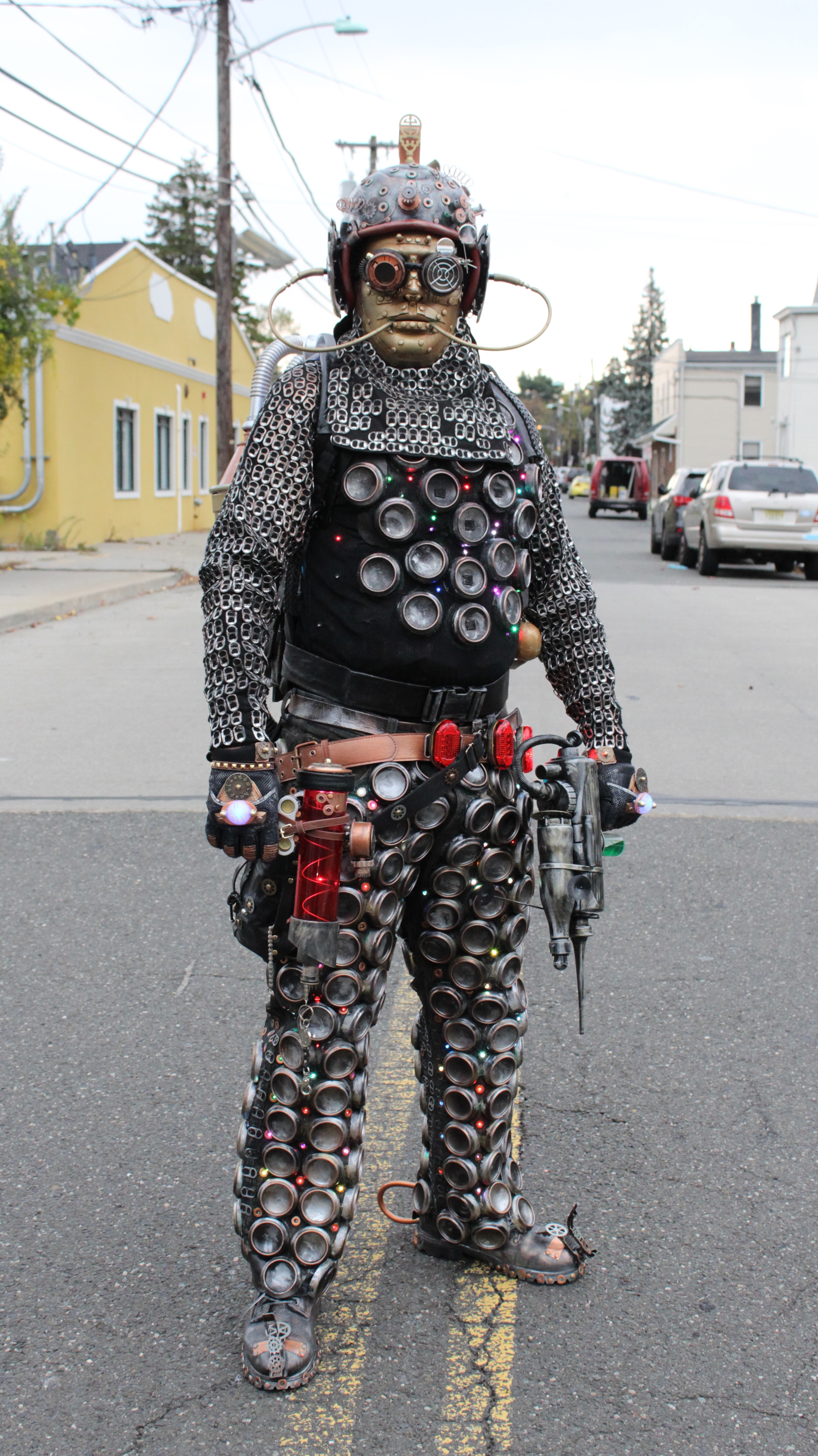 Extraterrestrial Cyborg Halloween Costume : 11 Steps (with Pictures ...