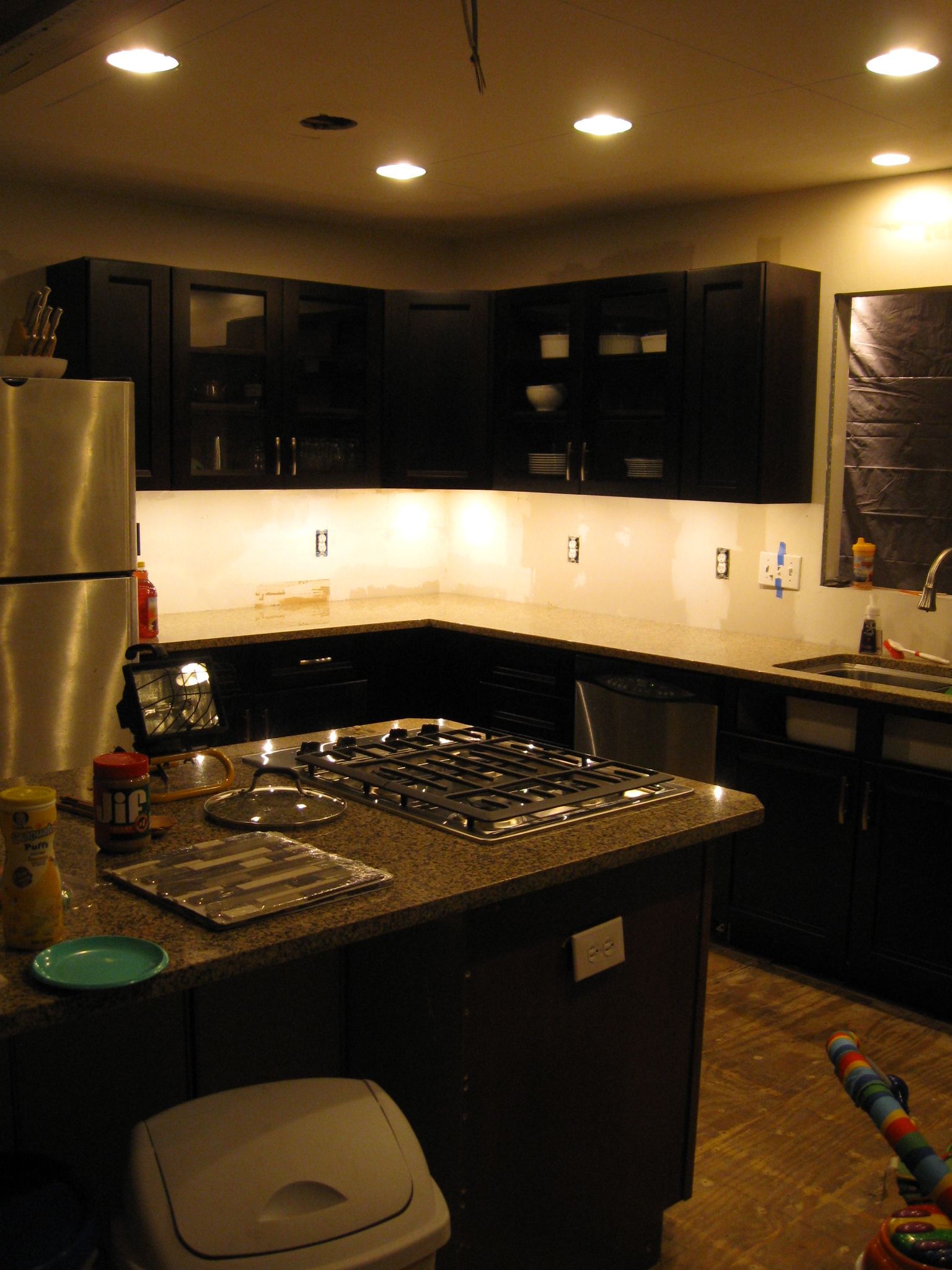High Power LED Under Cabinet Lighting DIY - Great Looking and BRIGHT ...