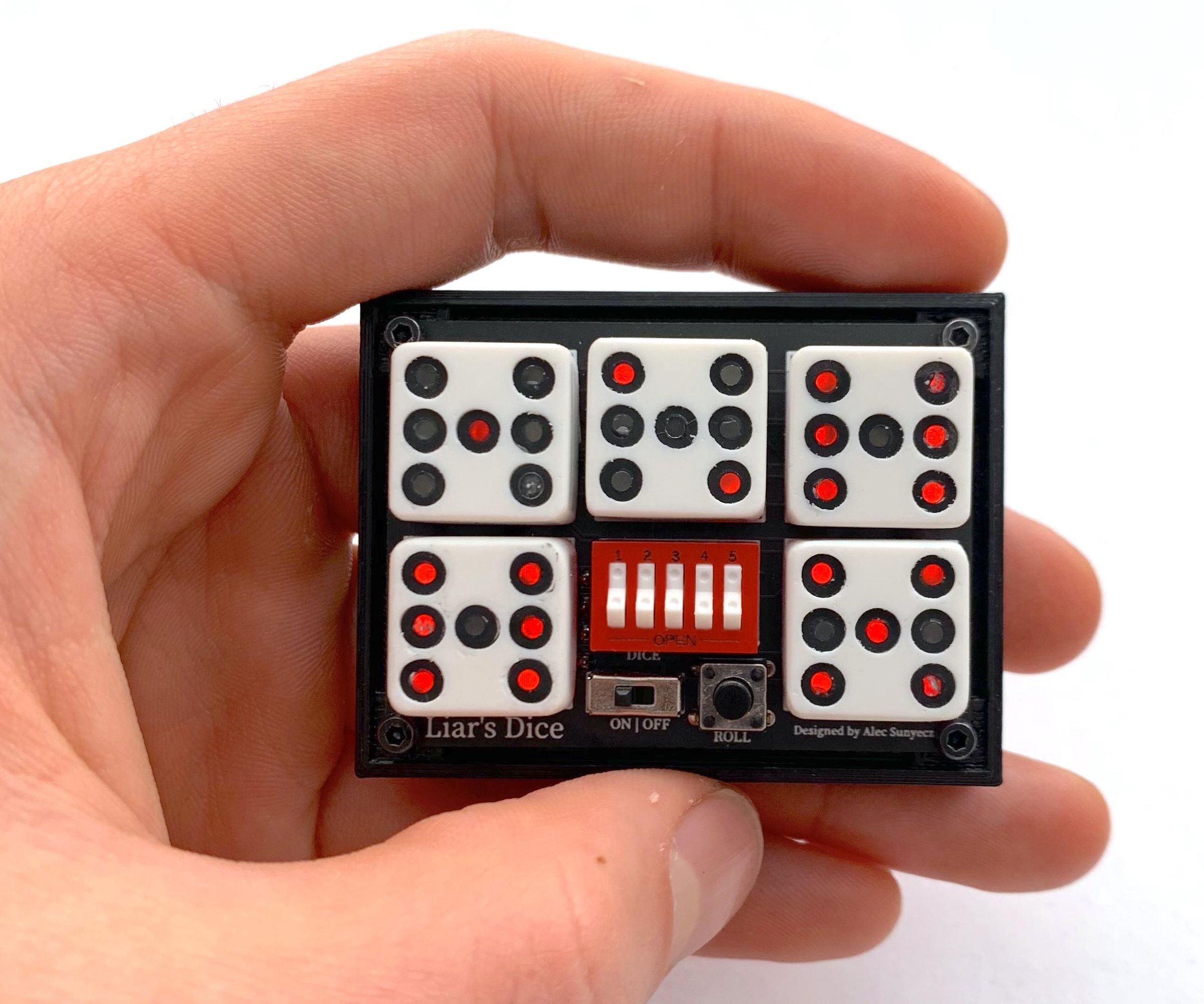 Pocket Dice! Electronic Dice for Liars Dice and More : 7 Steps (with ...