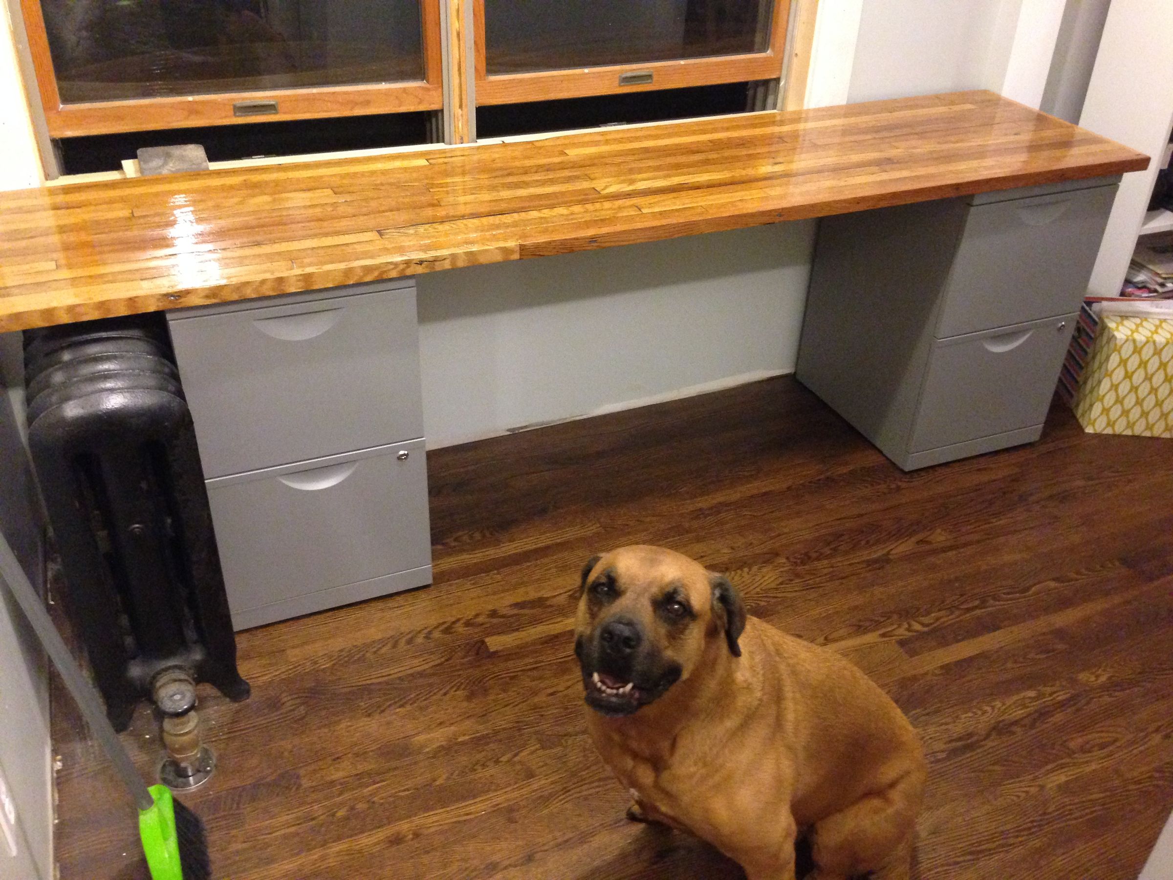 Red Oak Desk : 7 Steps (with Pictures) - Instructables