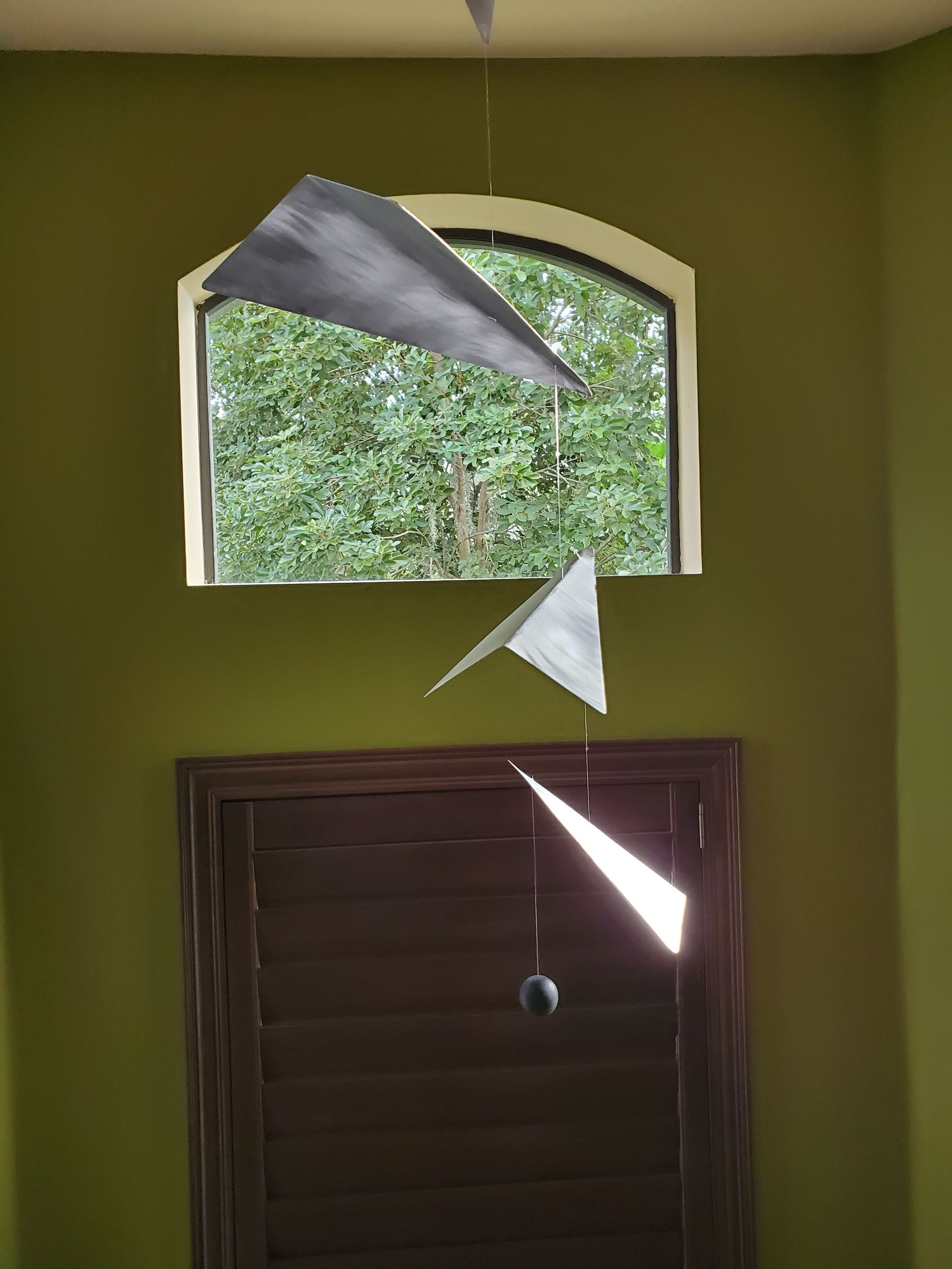 Modern Aluminum Paper Airplanes Mobile : 7 Steps (with Pictures ...