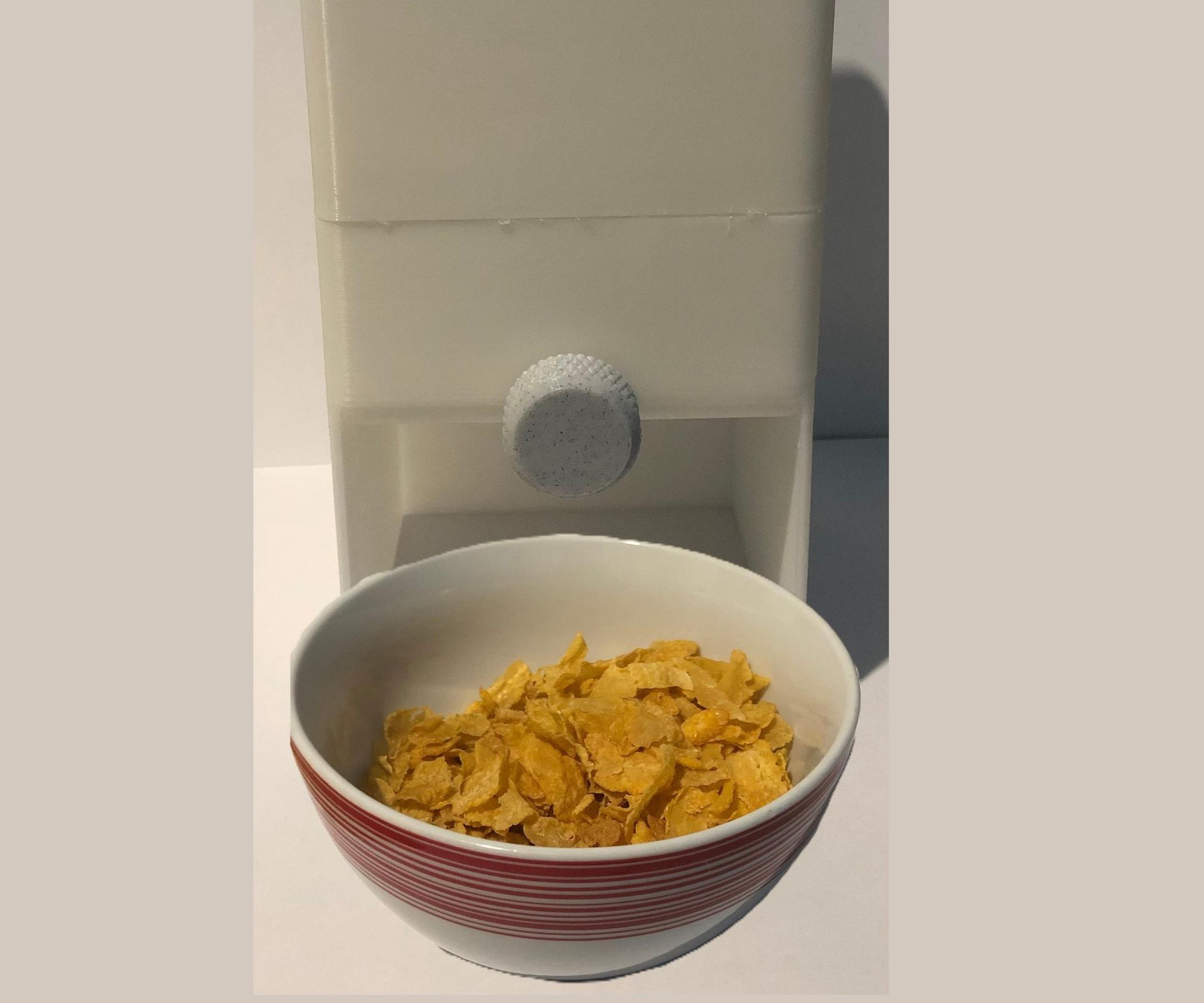 Simple 3D Printed Cereal Dispenser : 5 Steps (with Pictures ...