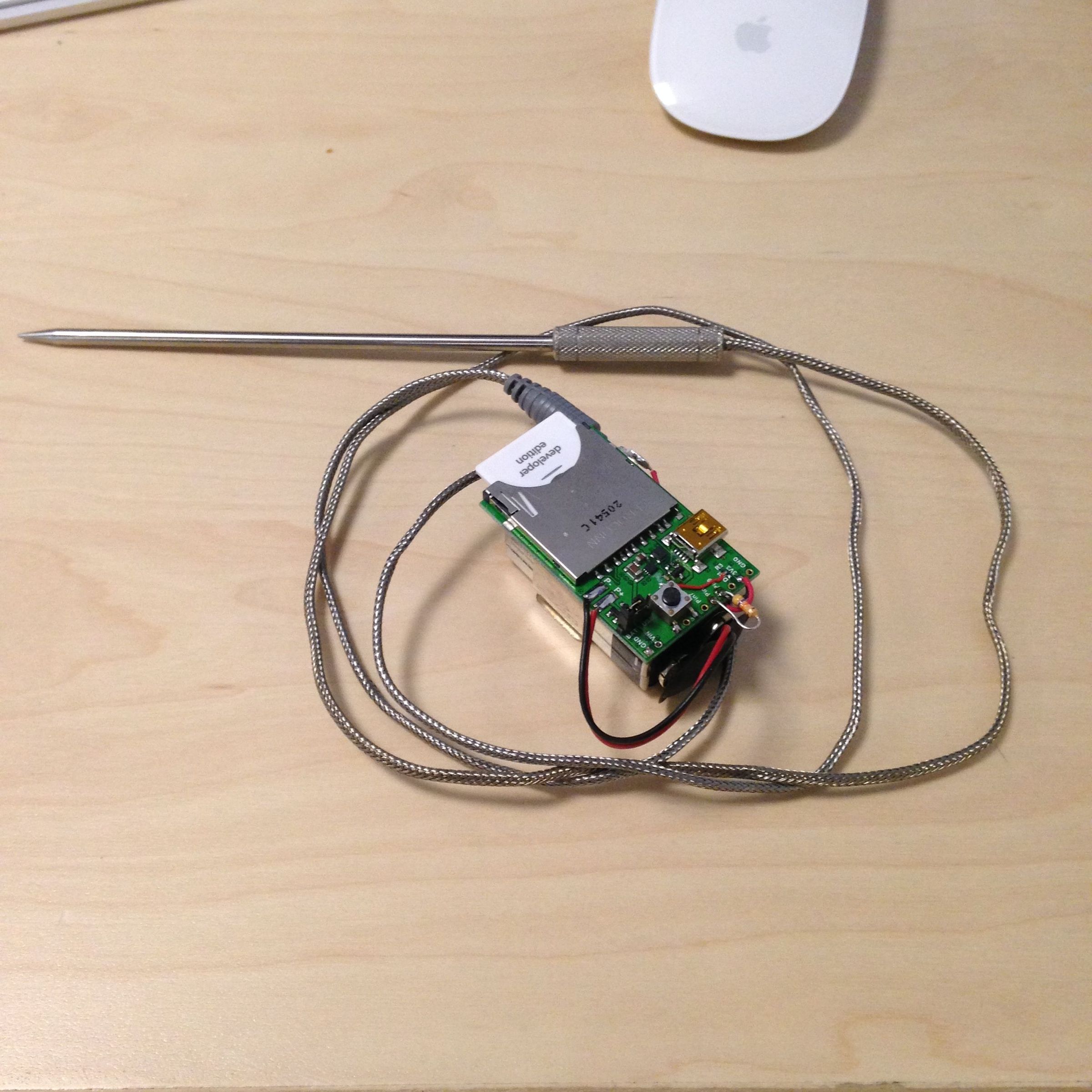 Imp Chef: Internet-Connected BBQ Thermometer : 7 Steps - Instructables