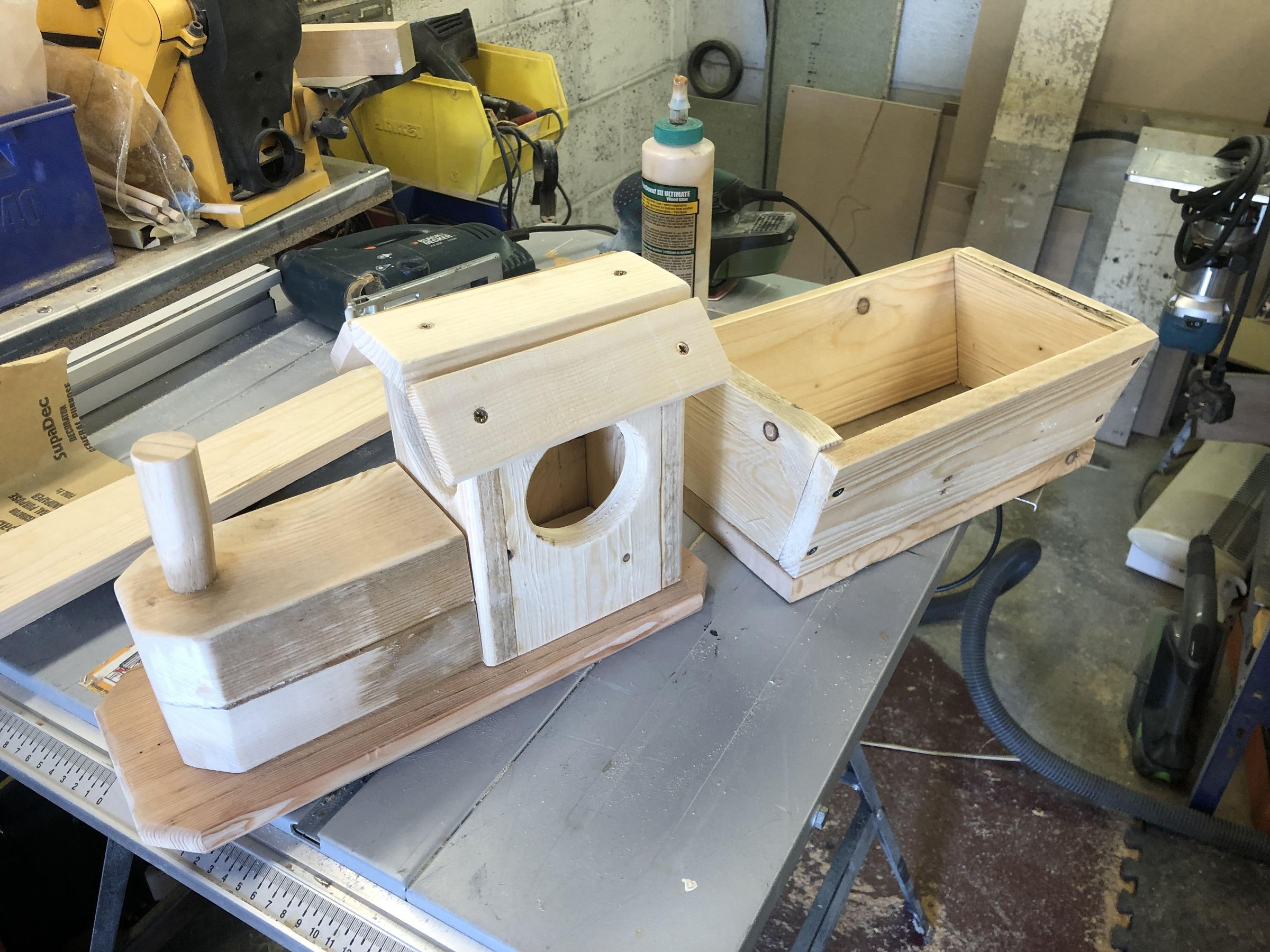 Upgrade Garden Wooden Loco With Coal Tender Planter : 5 Steps ...