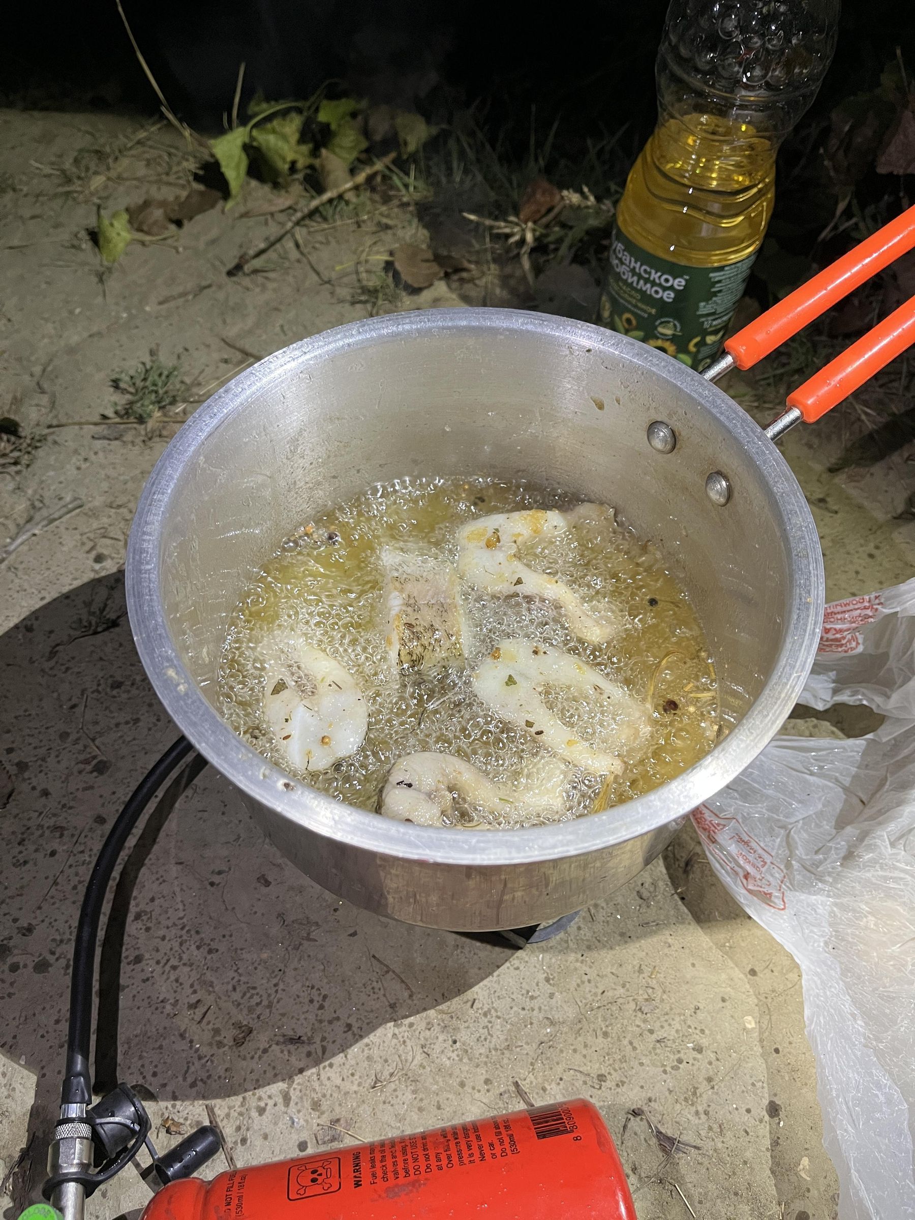 Deep-fried Outdoor Fish : 4 Steps (with Pictures) - Instructables