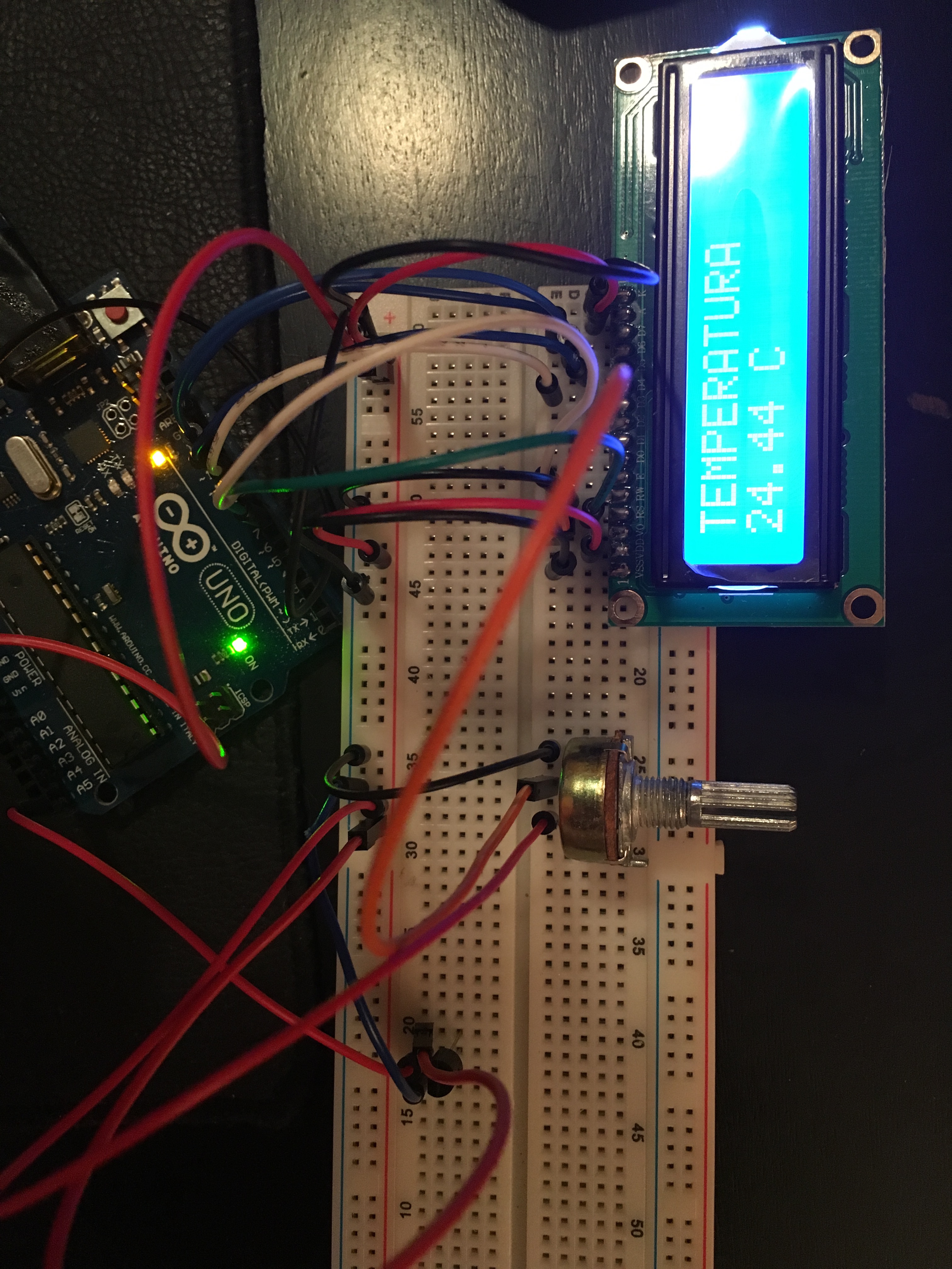 Temperatura Con Arduino UNO Y LCD : 3 Steps - Instructables