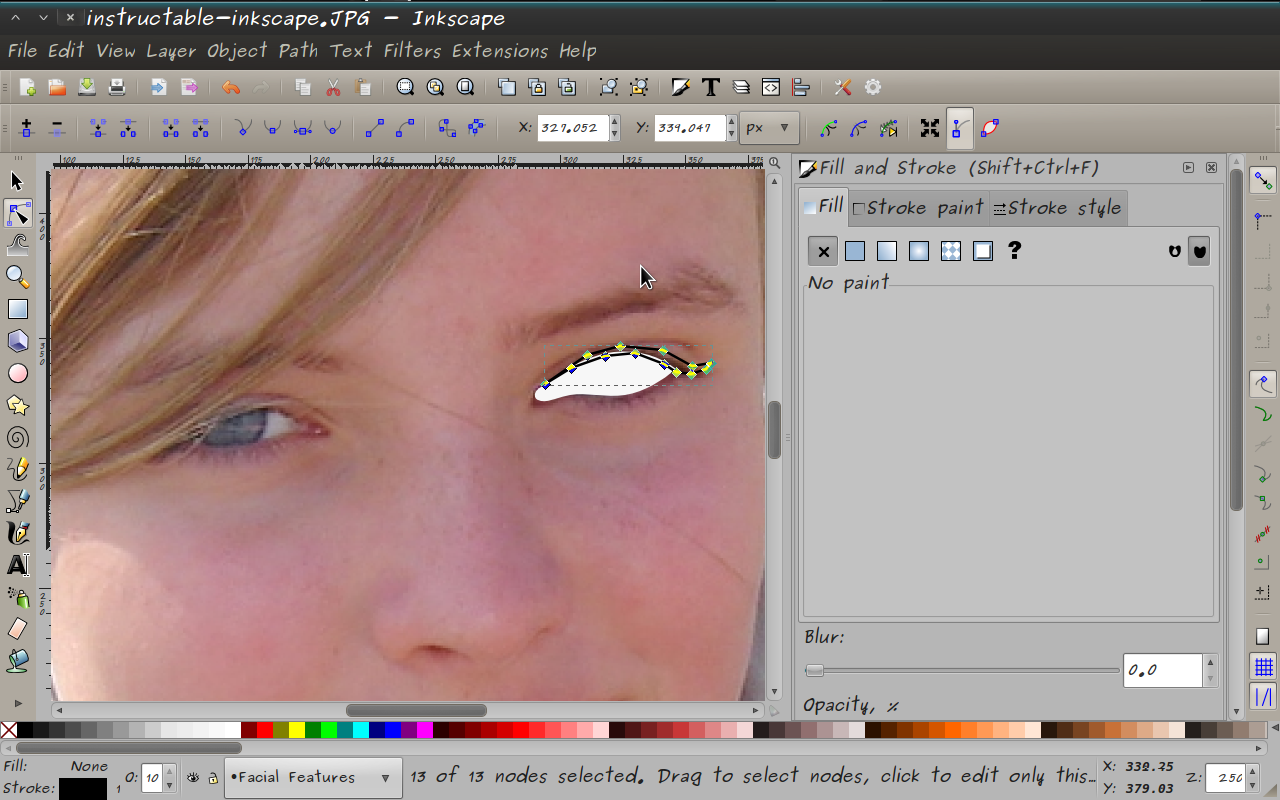 Drawing Vector Portraits on Inkscape : 13 Steps - Instructables