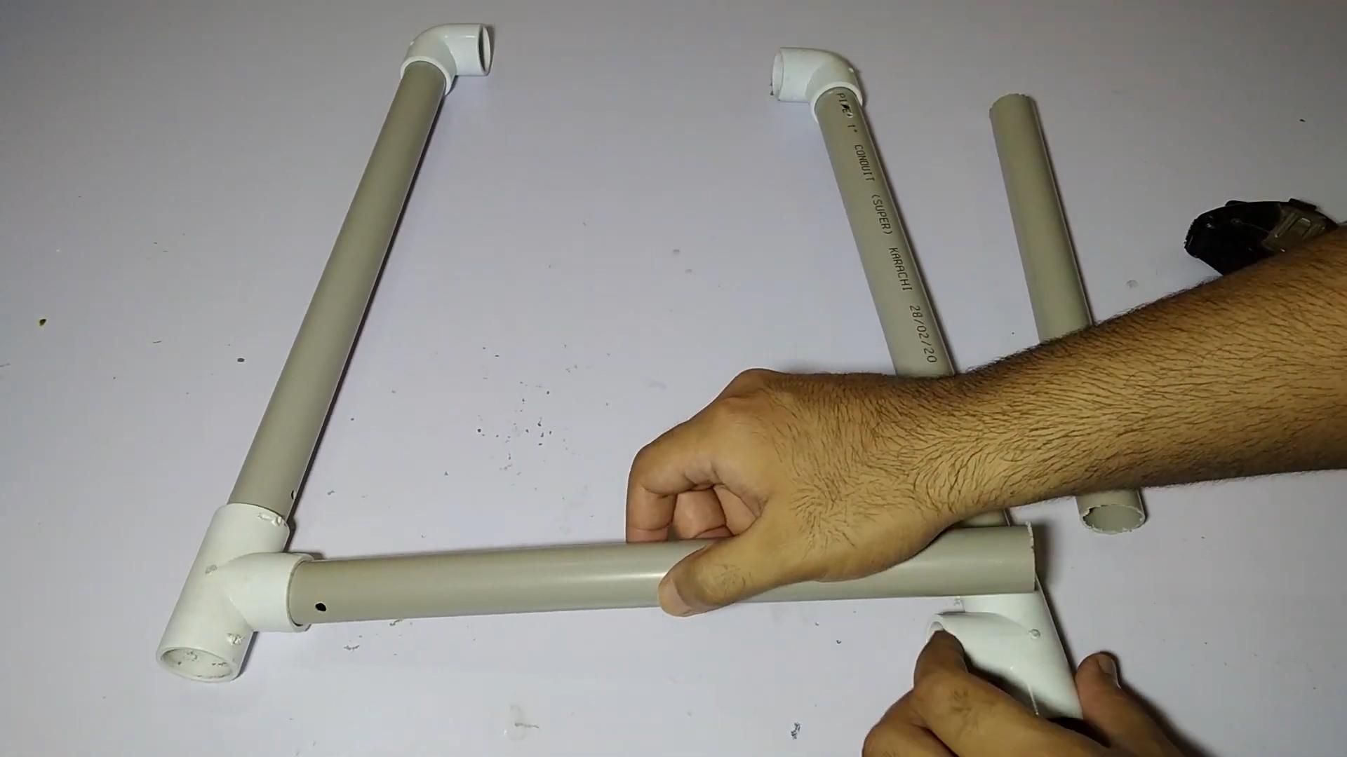 How to Make Shoes Stand With PVC Pipes : 4 Steps (with Pictures ...