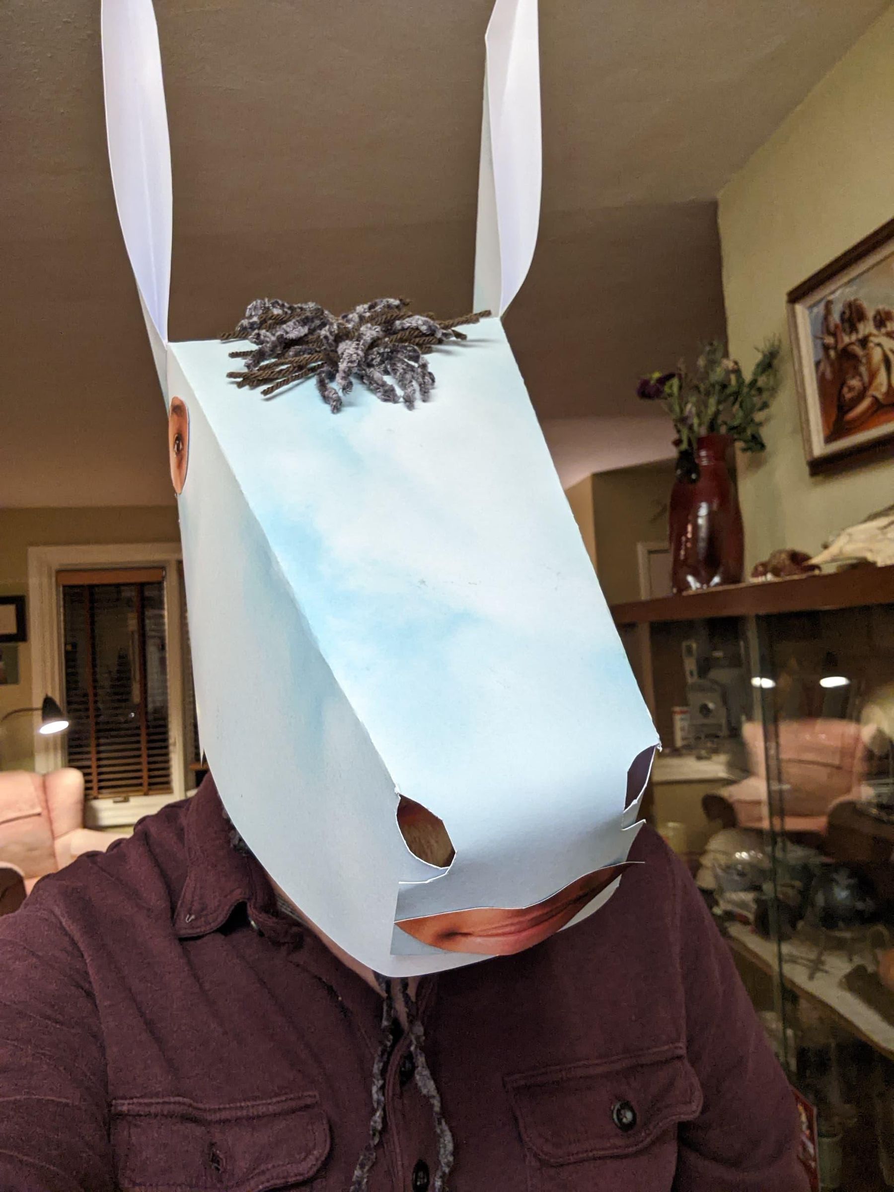 Paper Horse Mask : 4 Steps (with Pictures) - Instructables