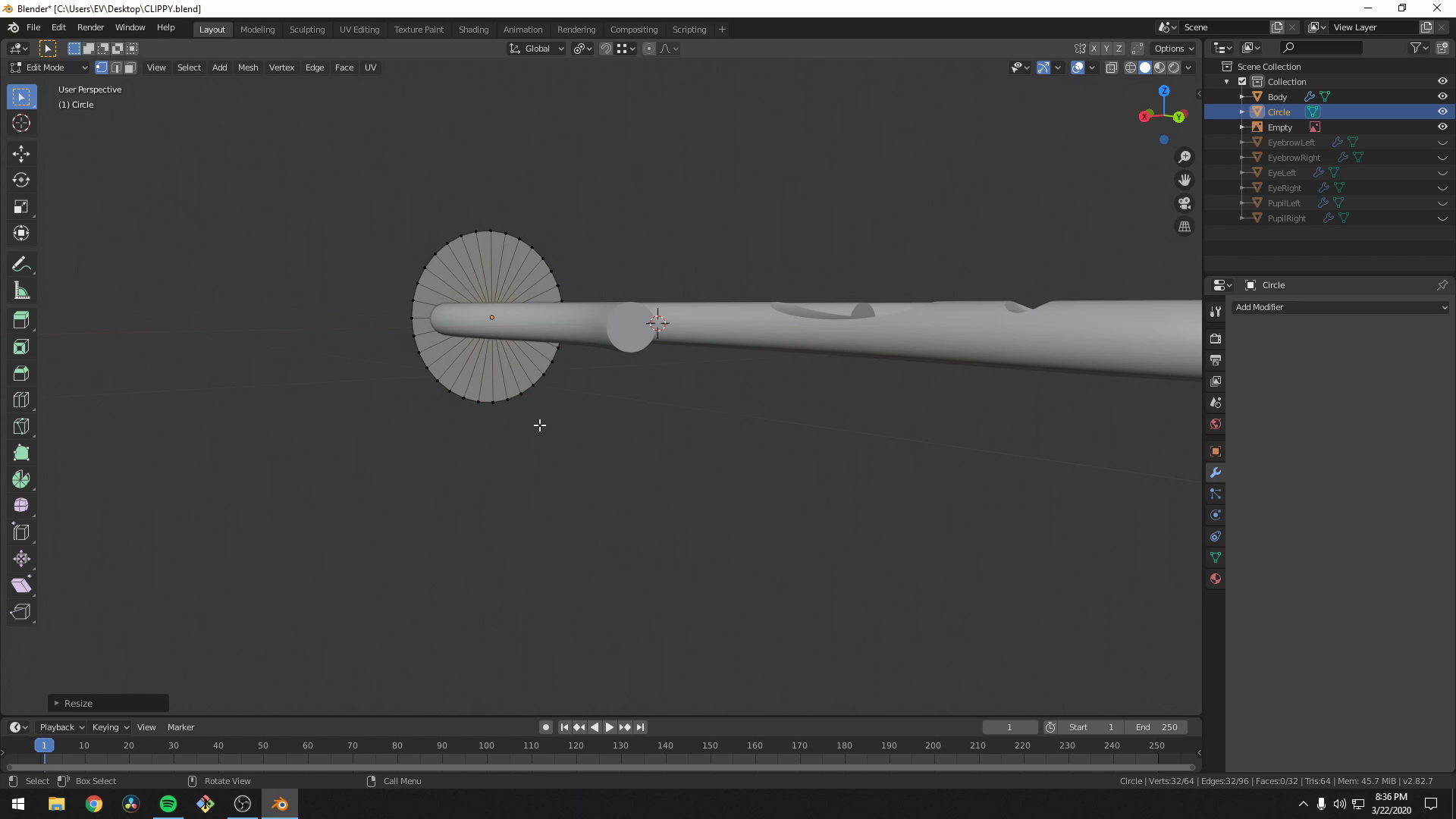 Clippy 3D Modelling : 13 Steps (with Pictures) - Instructables