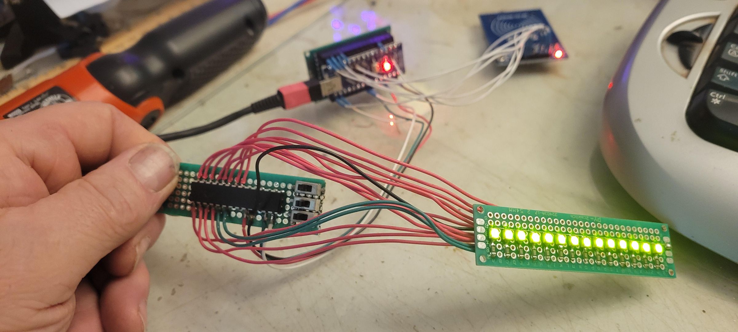 Using Serial Monitor to Control MCP23017 I2C Port Expander With Arduino ...
