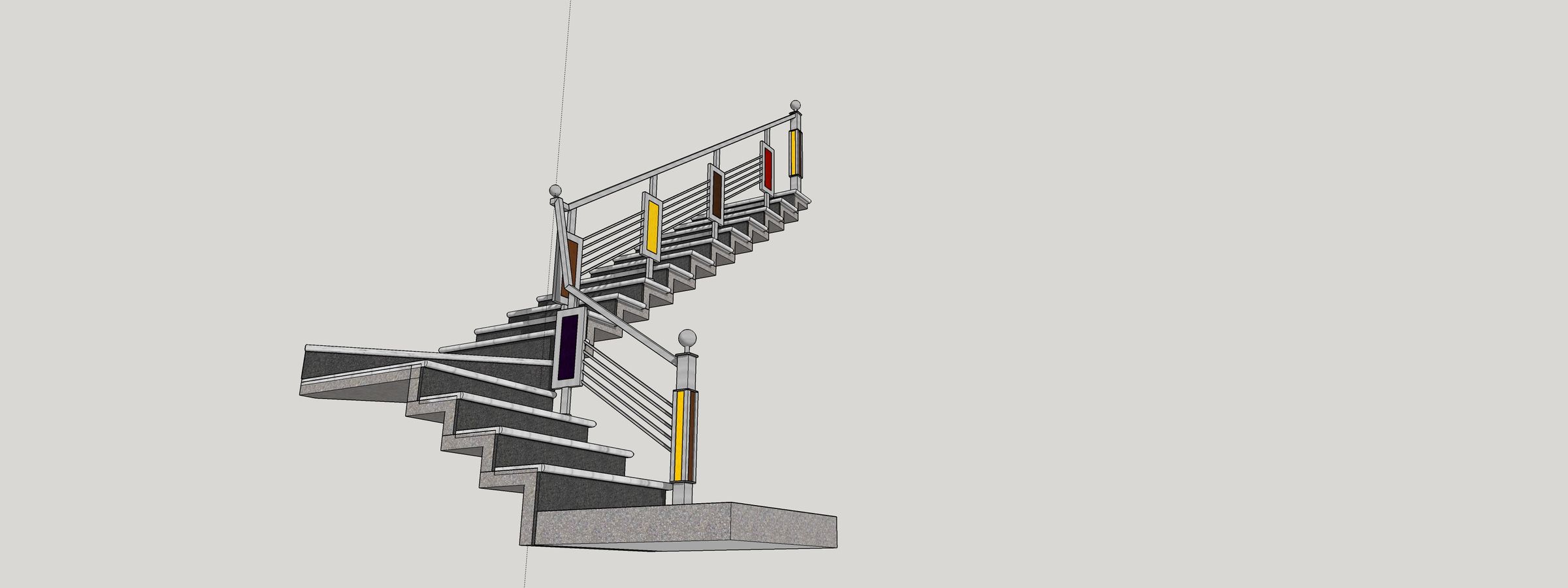 Stainless Steel Stair Guard Rail Build & Installation : 24 Steps (with ...