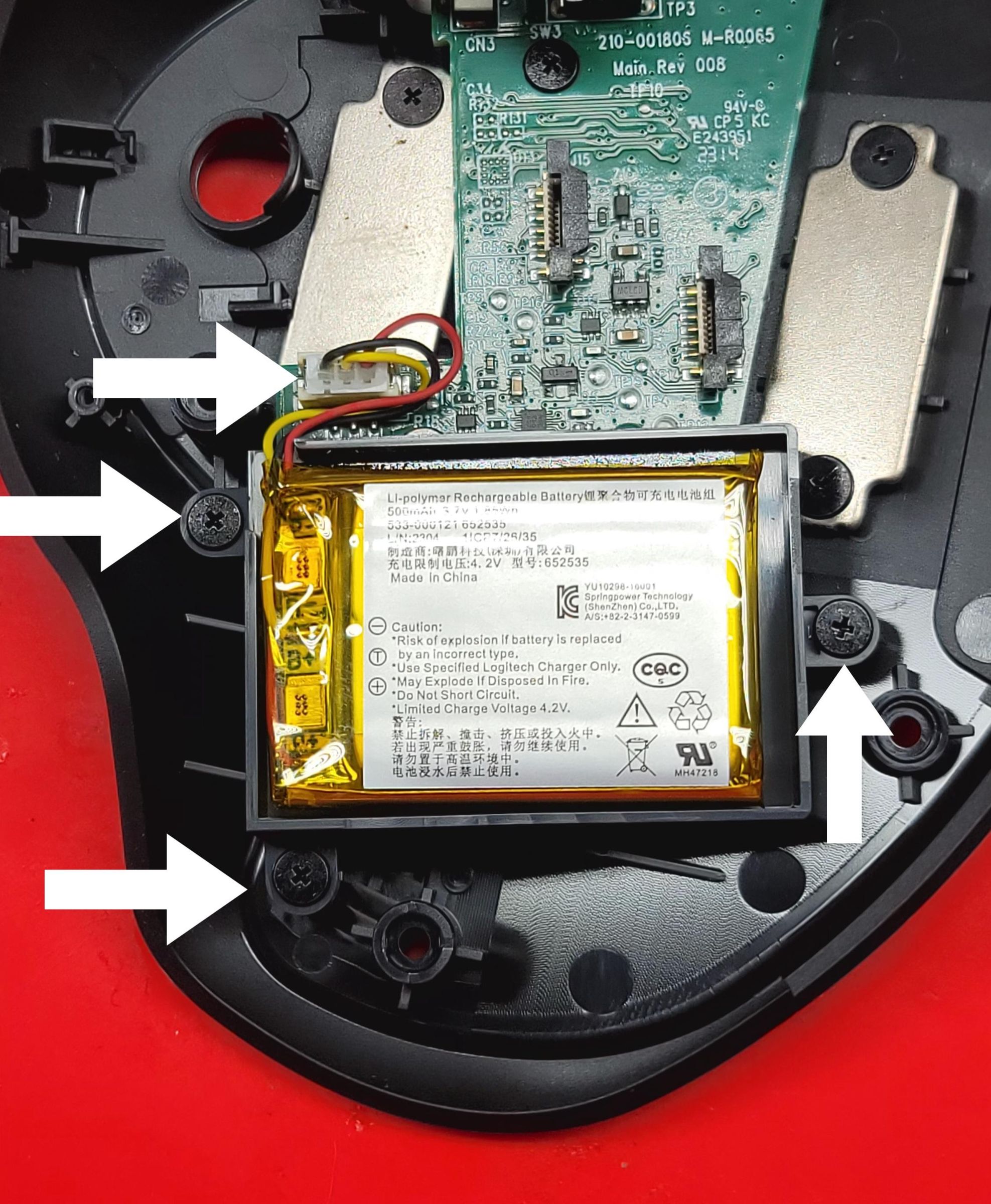 Converting the Logitech MXERGO Trackball Mouse to USB C : 6 Steps (with ...