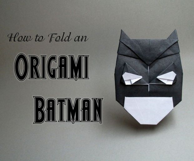 Origami Batman Digital】Batman Mask Papercraft, Pdf, Gurko, Pepakura,