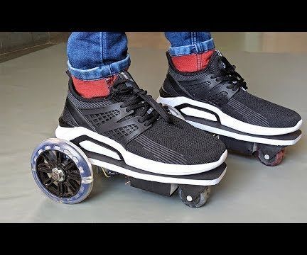 How to Make a Motorized Shoes / Skating at Home : 8 Steps (with ...