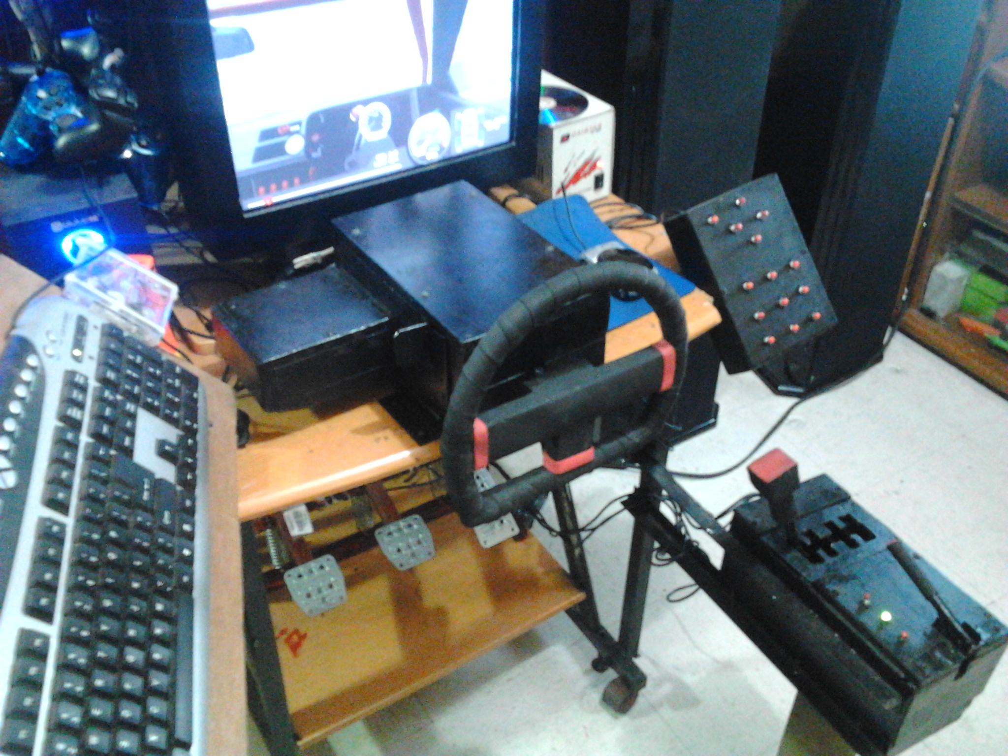 My Homemade PC RACING GAME CONTROLLER SET (**UPDATE 2**) - Instructables