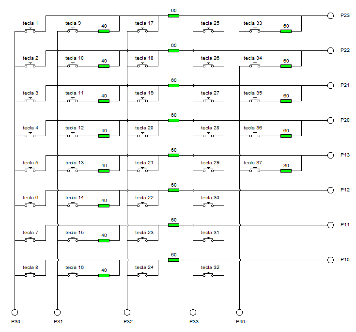 Figuring Out a Key Matrix (Scan Matrix) : 6 Steps (with Pictures ...